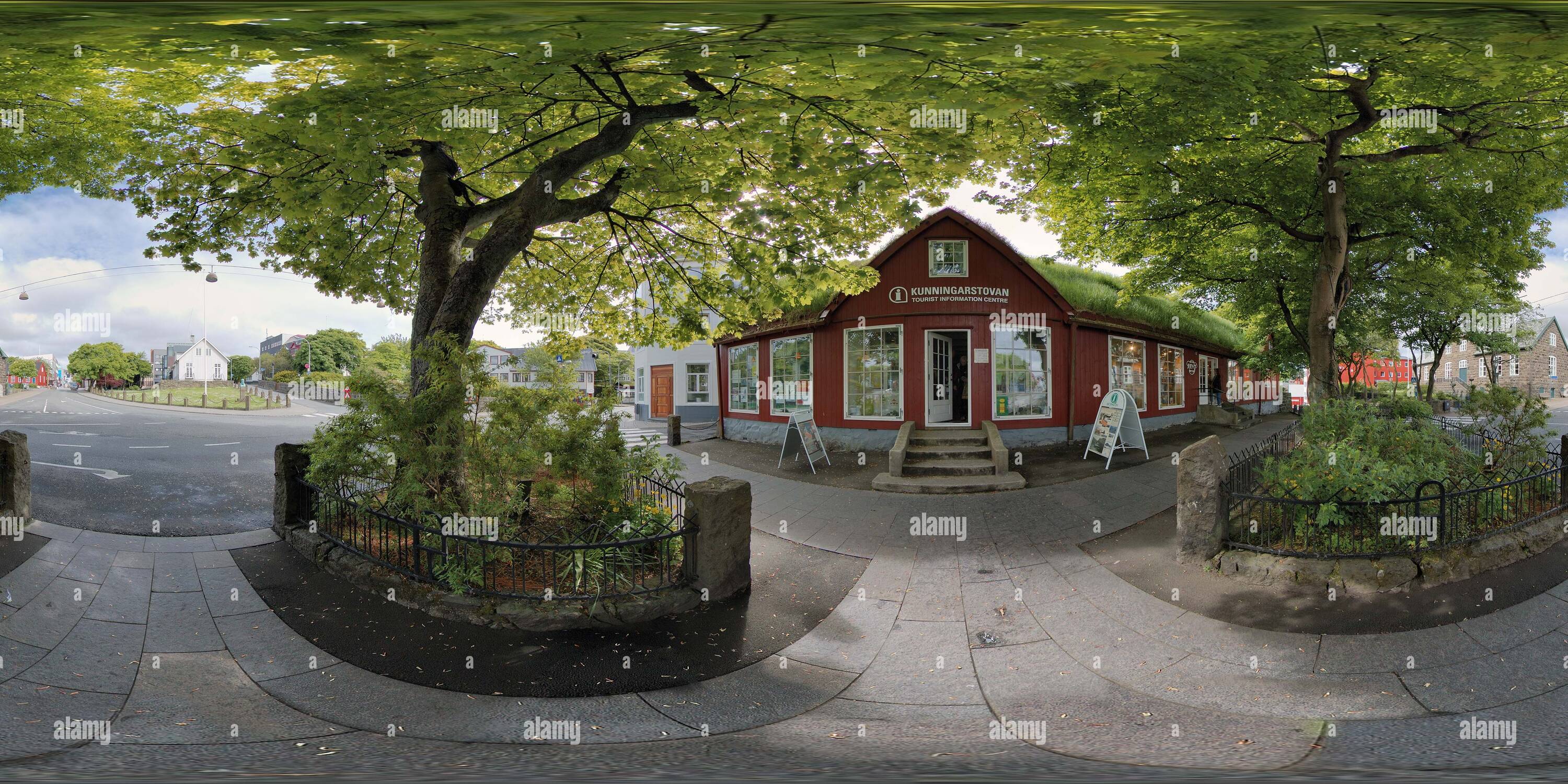 360° view of The Tourist information - Alamy