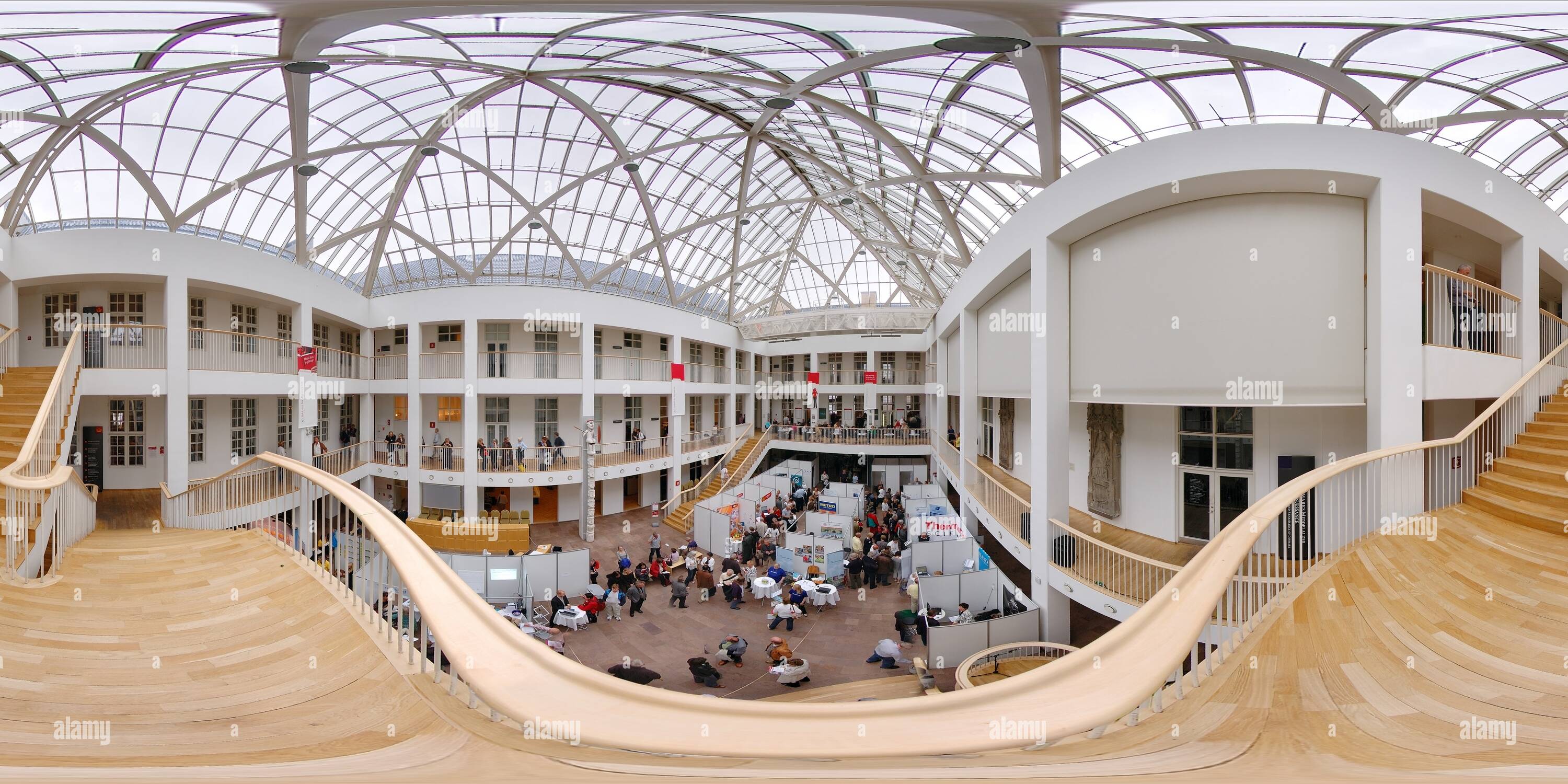 360° view of Hall at The Danish National Museum - Alamy