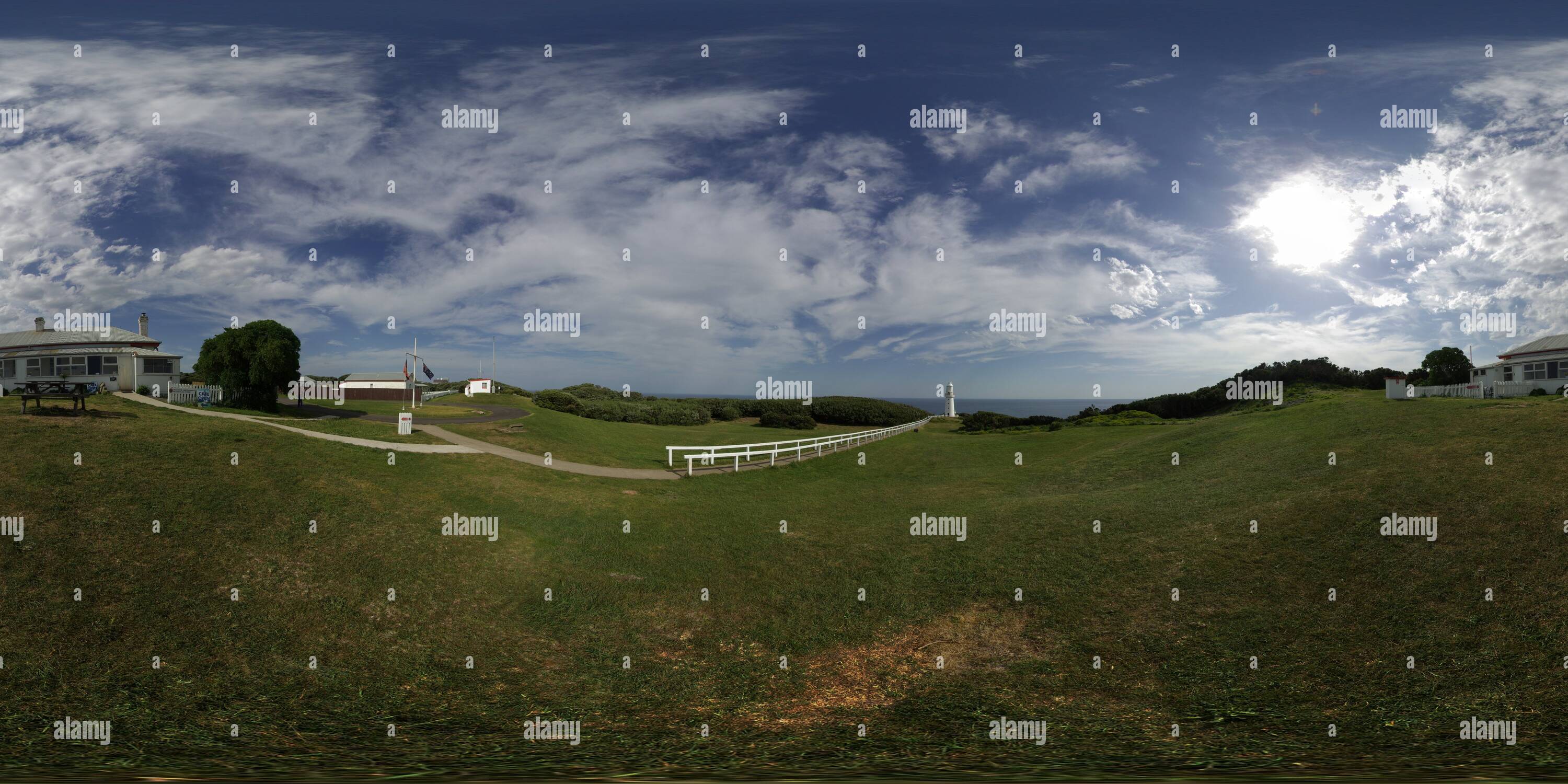 360° view of Cape Otway Lighthouse - Alamy