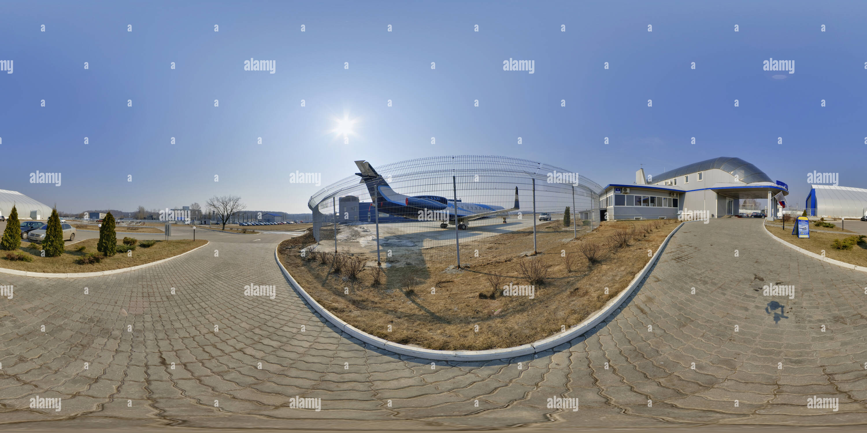 360° view of Drive in area - Alamy