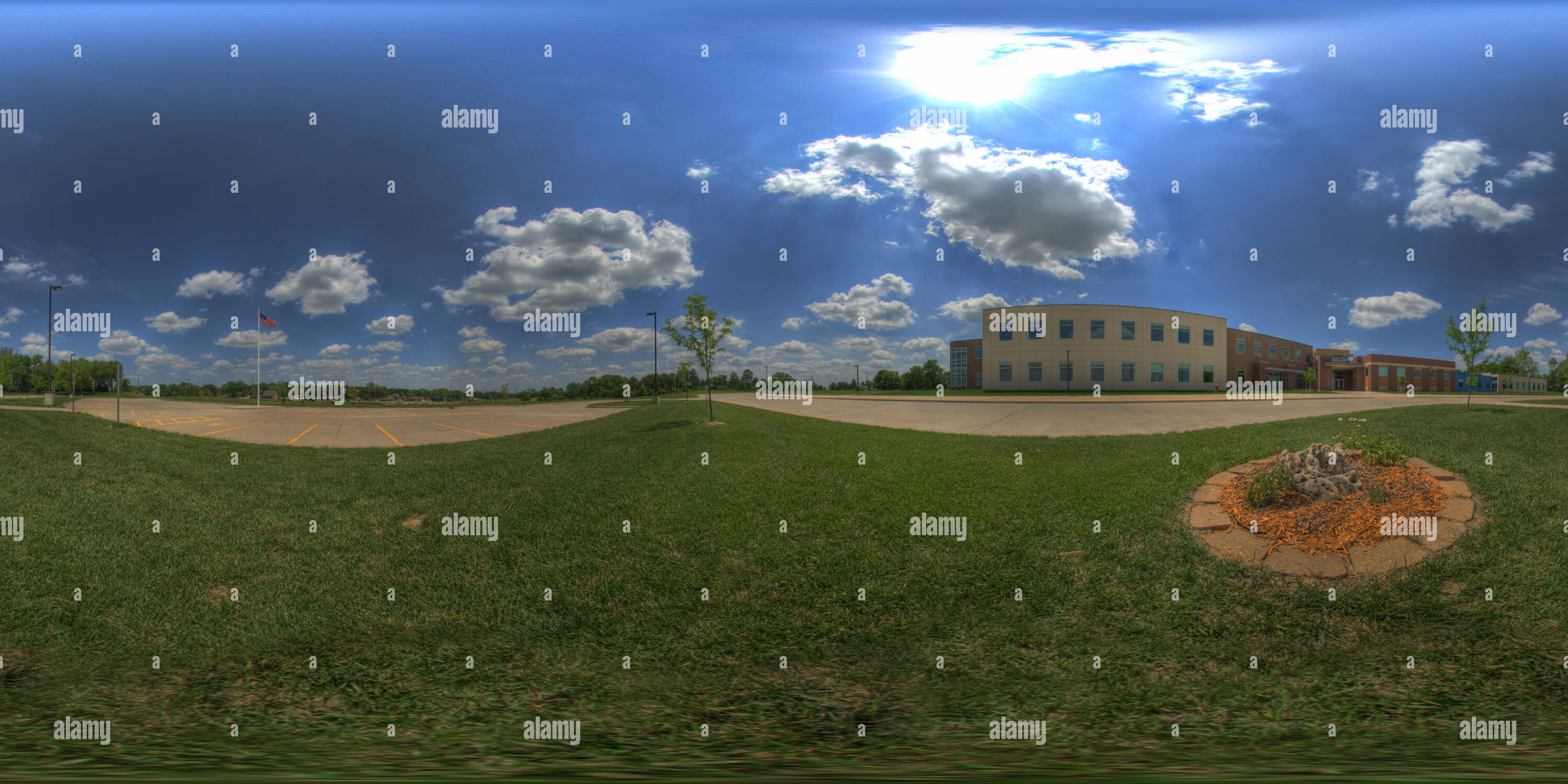 360° view of Carlisle, Iowa - Middle School - Alamy