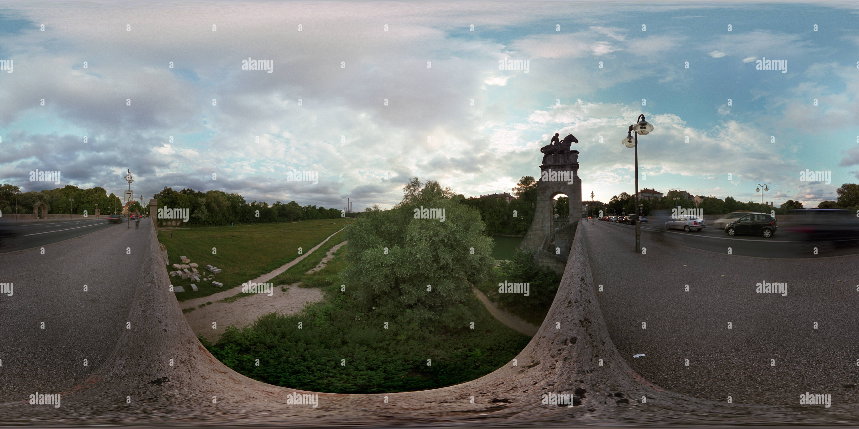 360° view of Preliminaries for the re-naturalization - Alamy