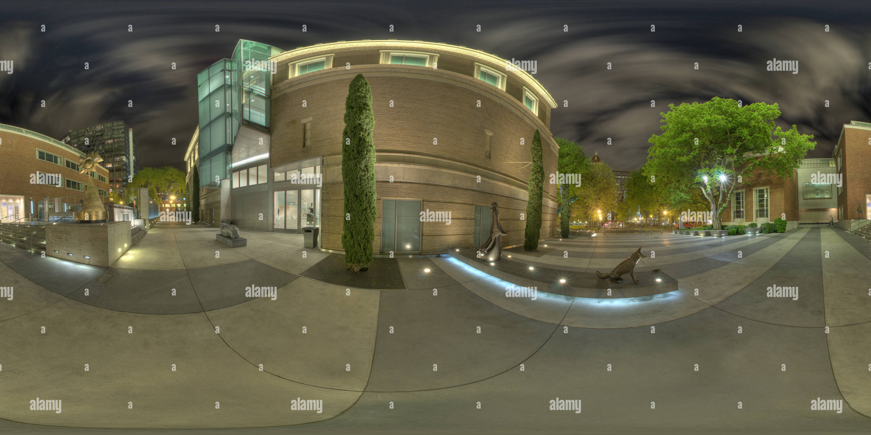360° view of Portland Art Museum - Alamy