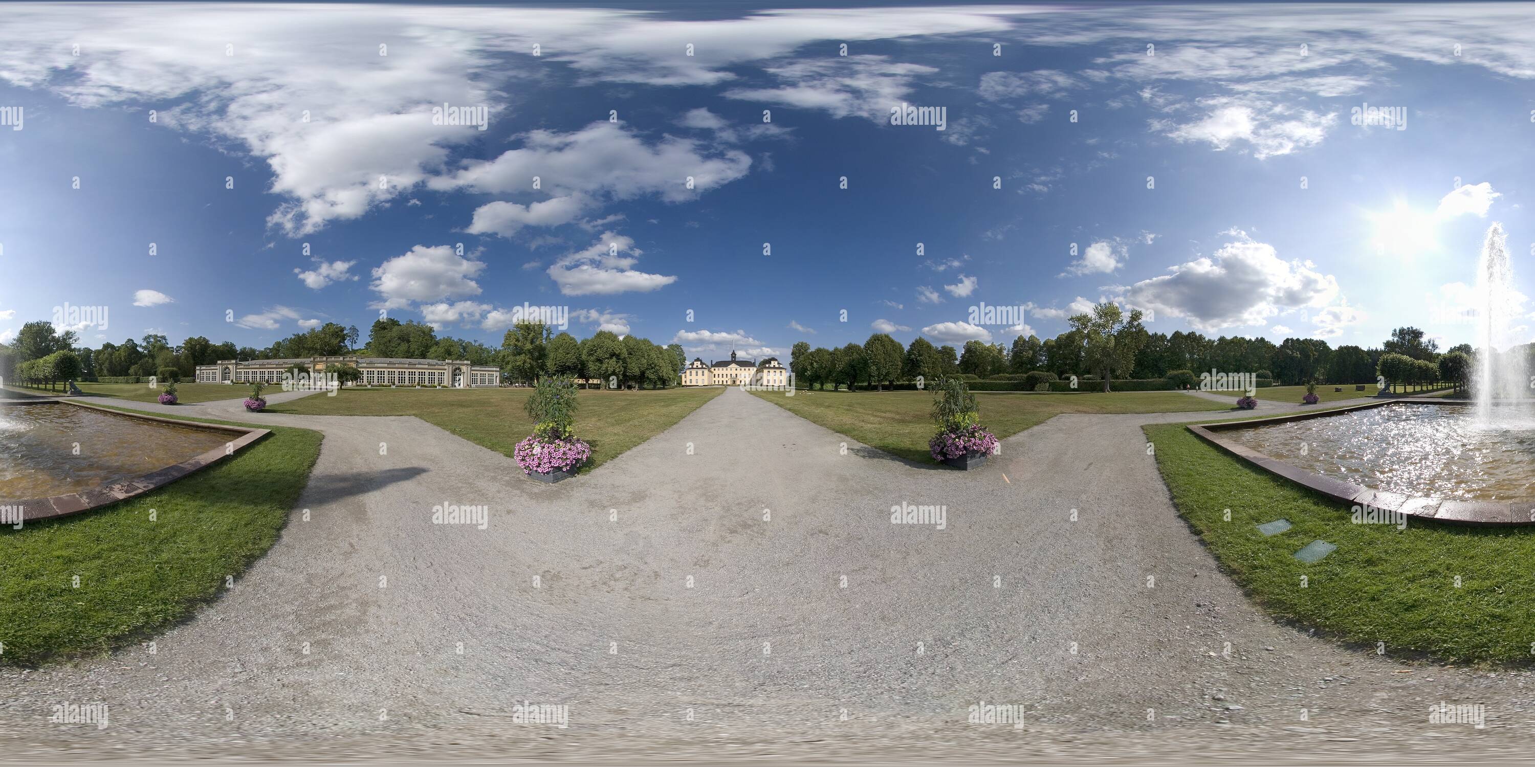 360° view of Ulriksdals slott, stockholm (A Royal Palace - Alamy