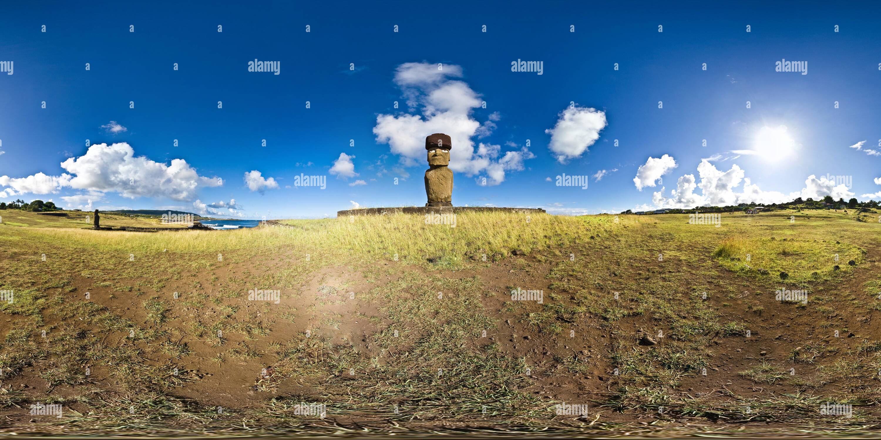 Ceremonial center ahu hi-res stock photography and images - Alamy