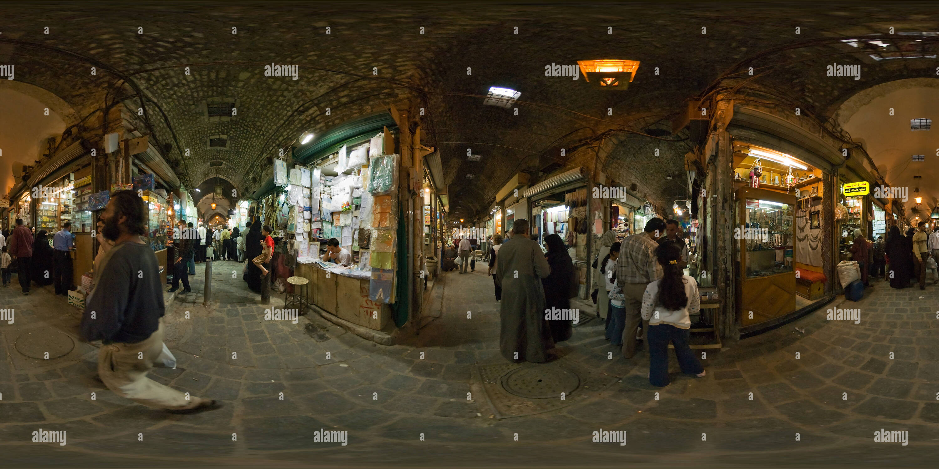 360° view of 18 Souq of Aleppo Syria 2006 - Alamy