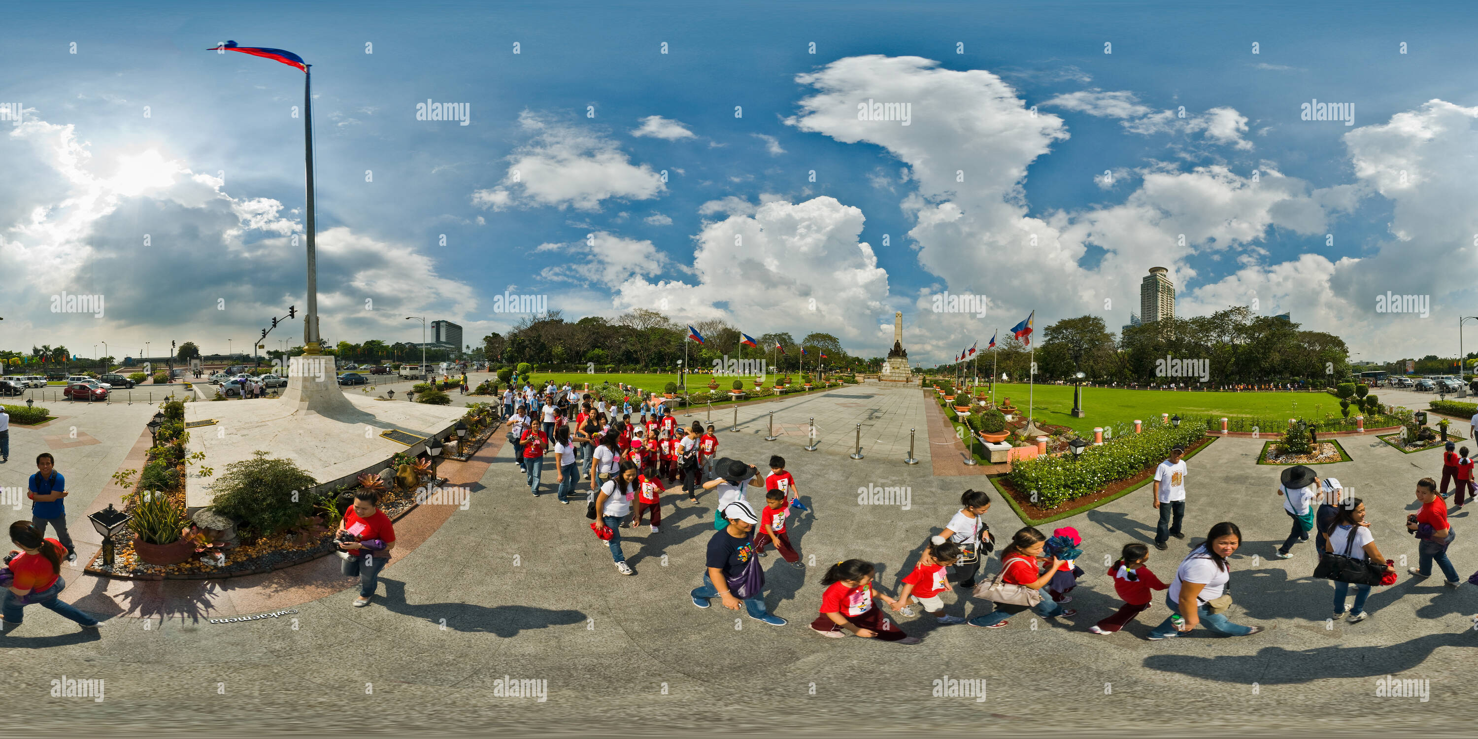 360° view of Rizal Park 2009 - Alamy