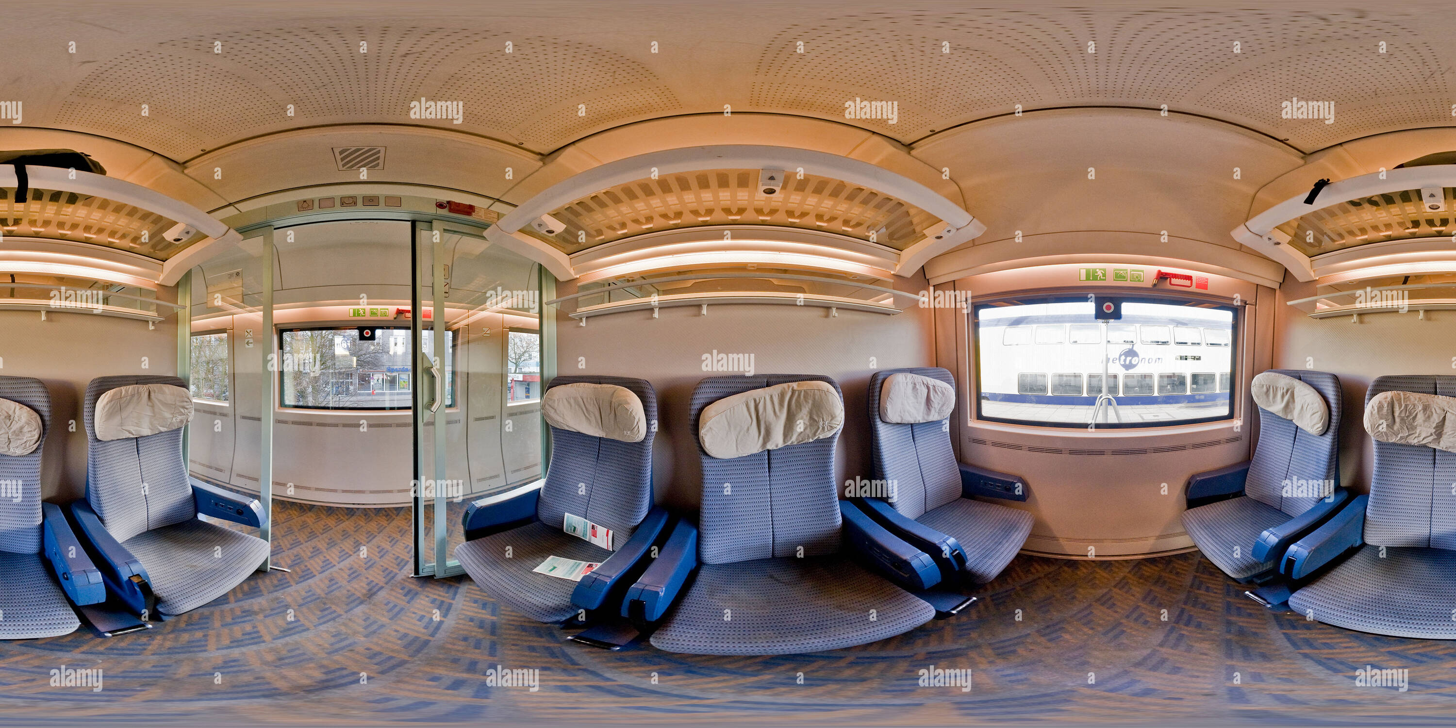 360° view of ICE1 Second Class original design - Alamy