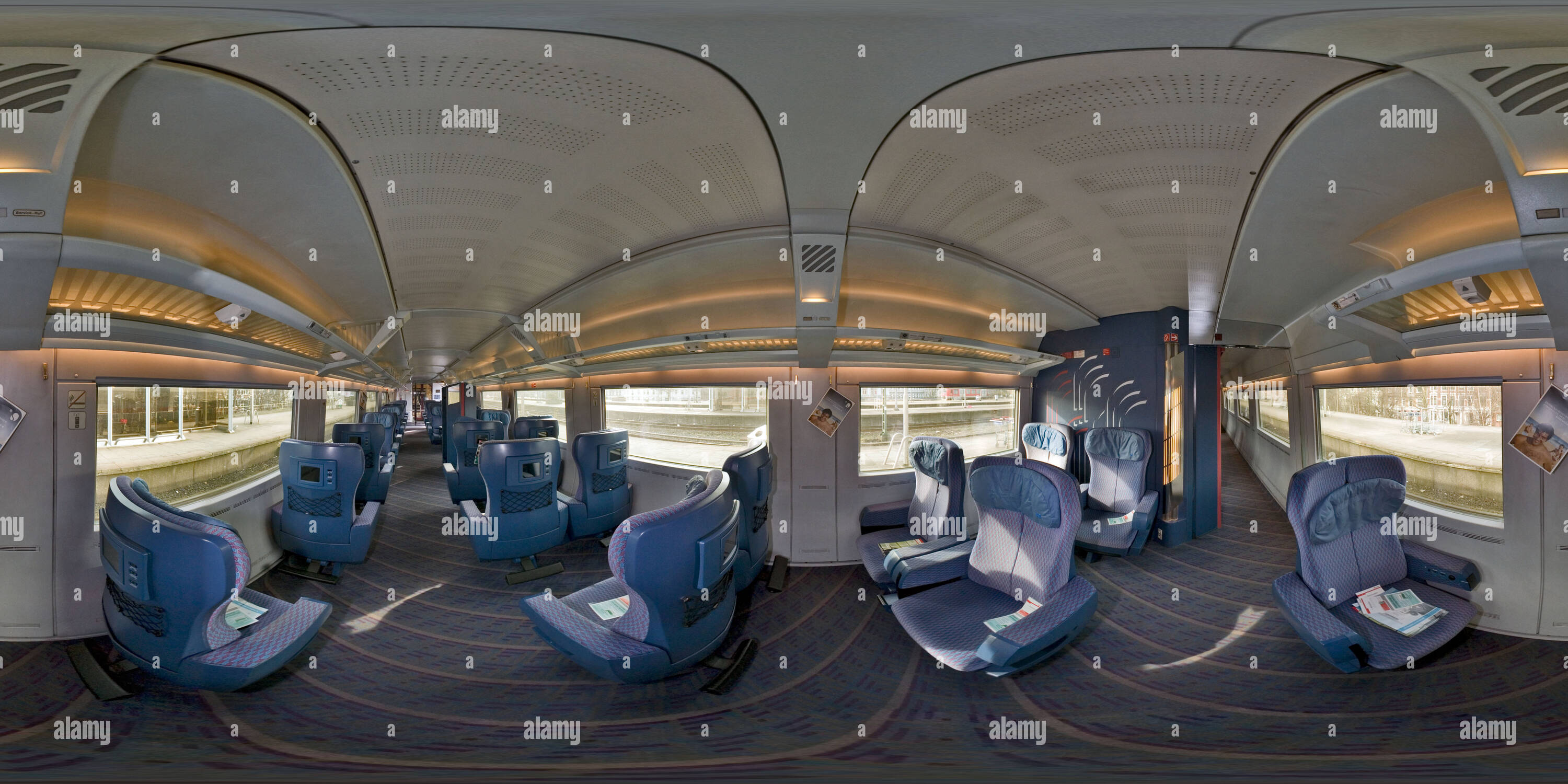 360° view of ICE1 First Class original design - Alamy