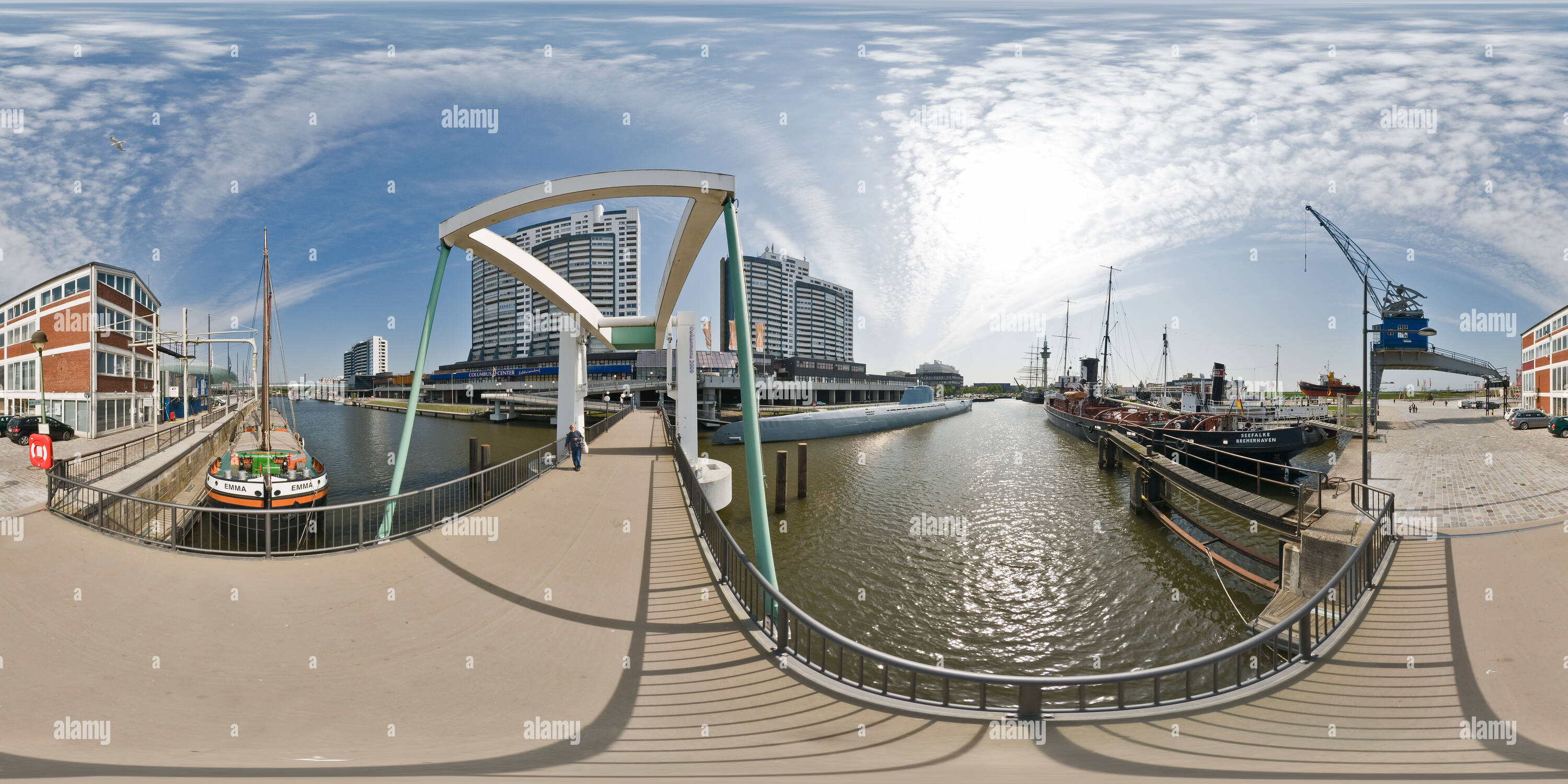 360° view of German Maritime Museum - Alamy