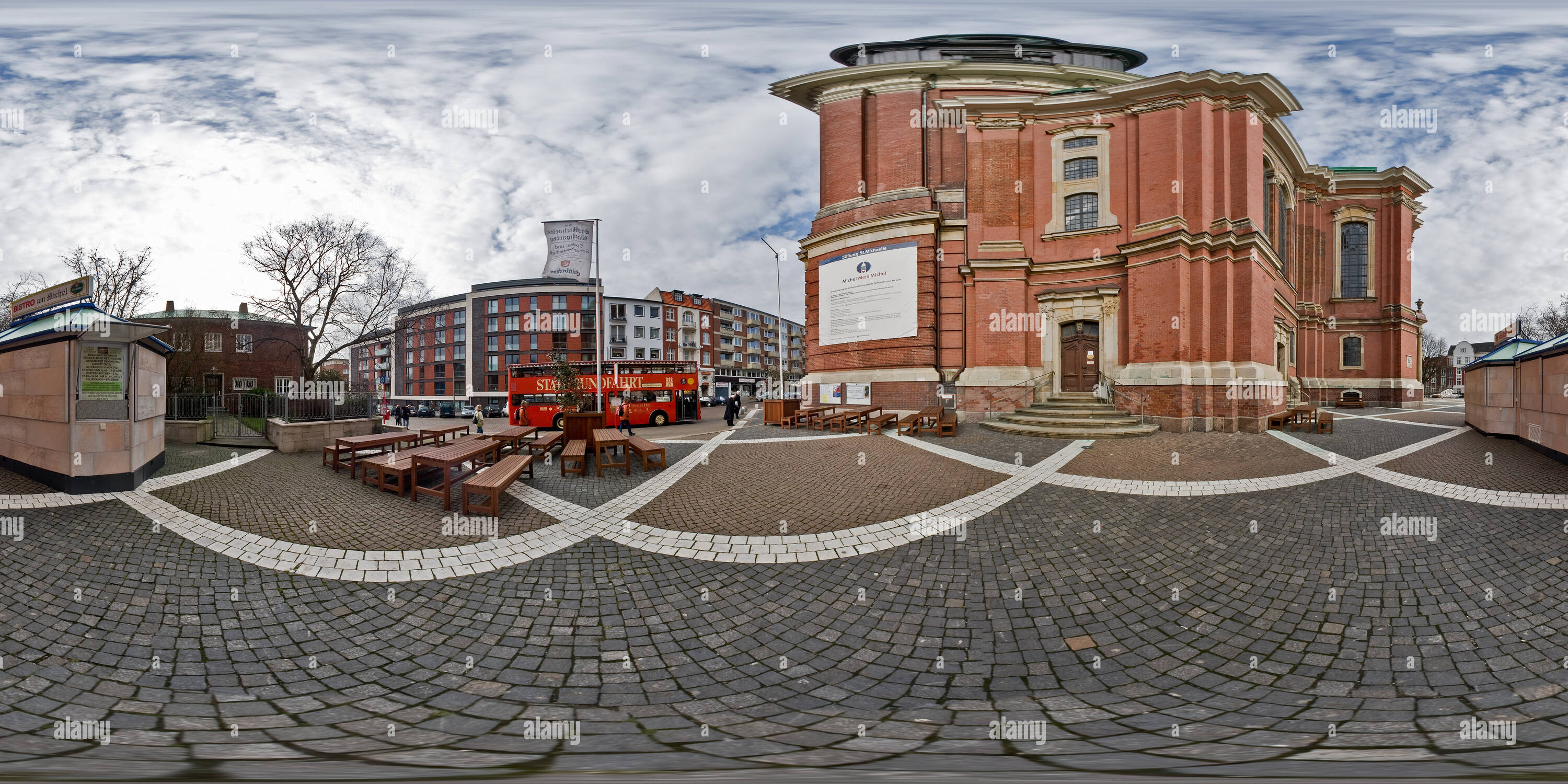 360° view of St. Michaelis -(Michel - Alamy
