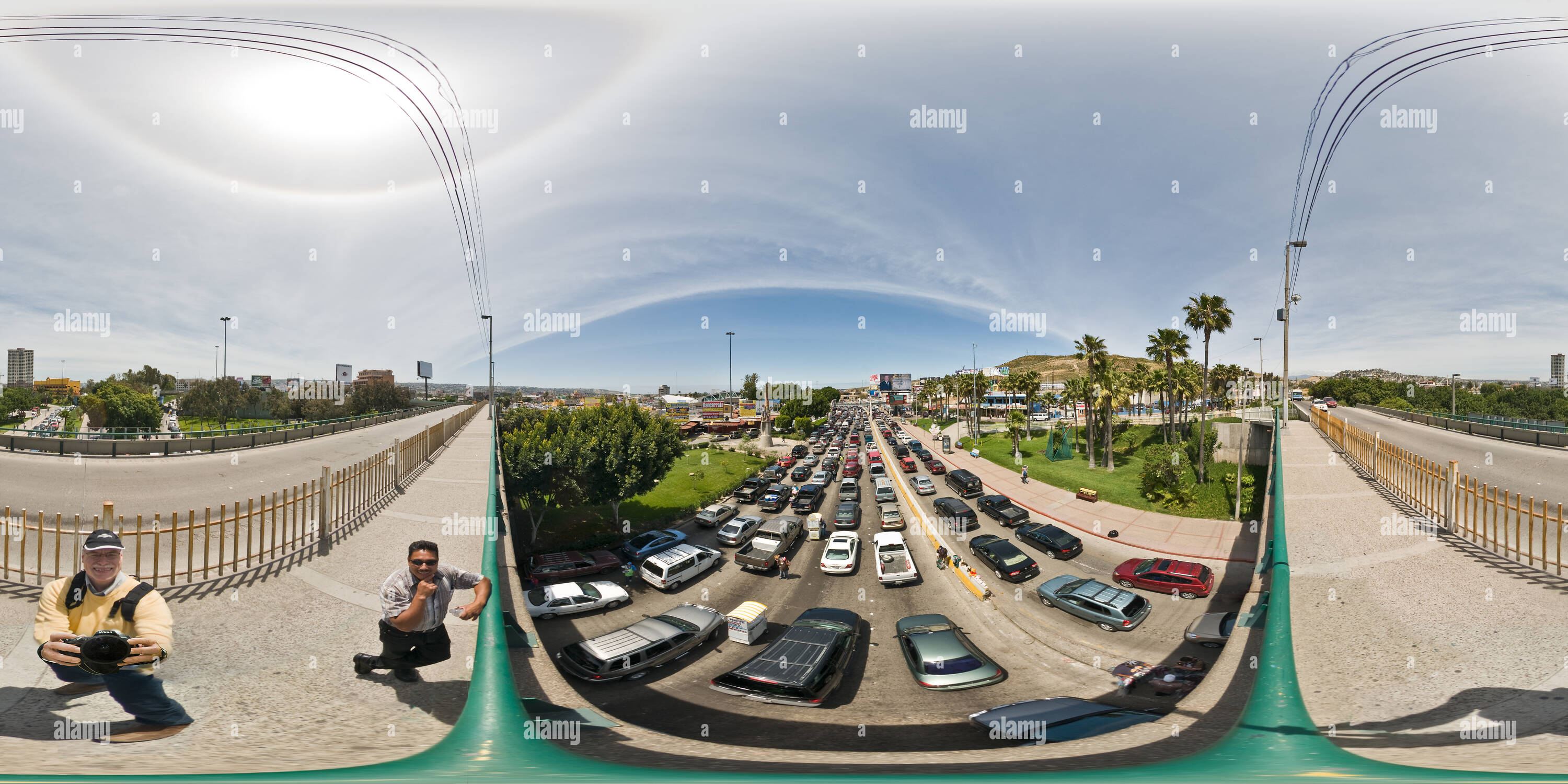 360° view of Immigration by Car - Alamy