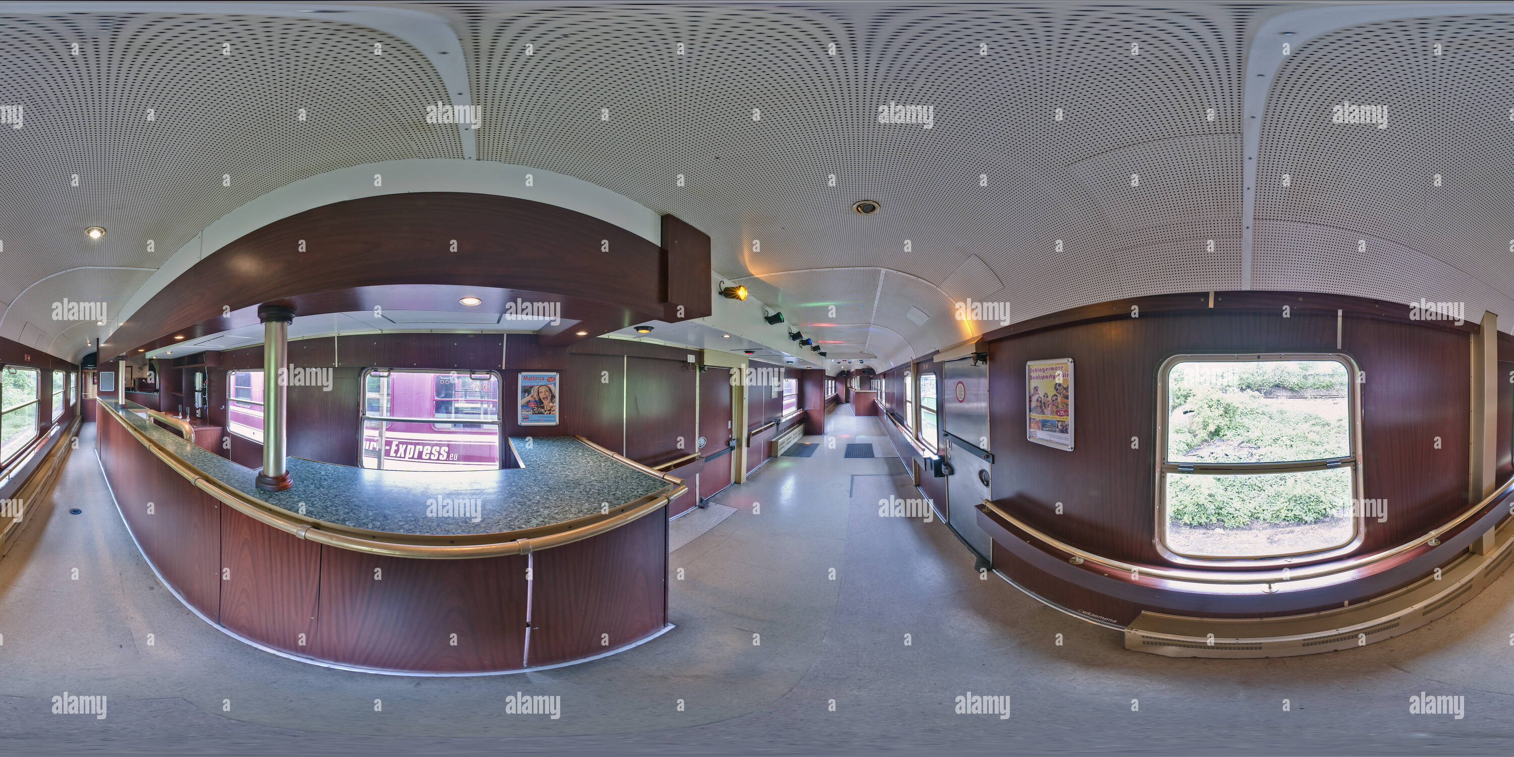 360° view of Euro Express Gesellschaftswagen 2 - Alamy