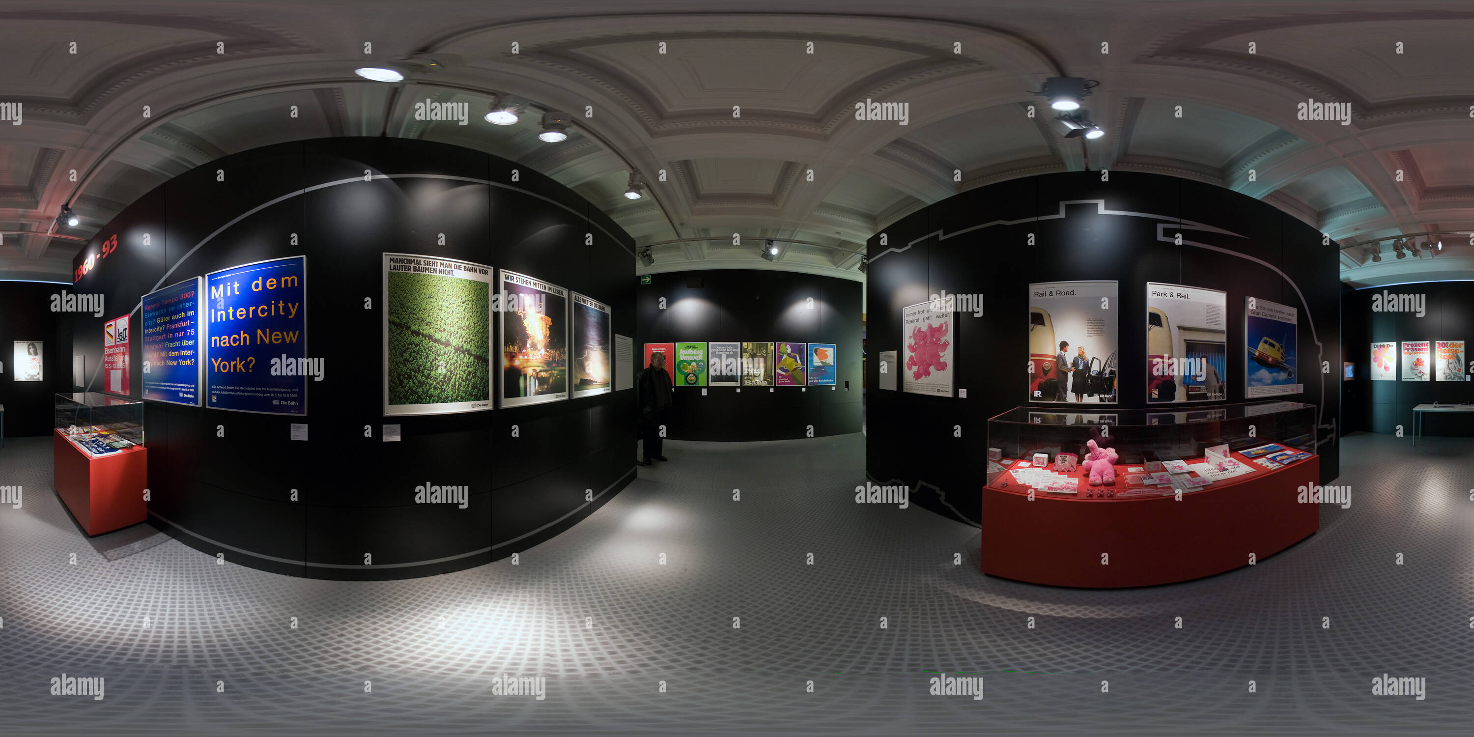 360° view of DB Museum 2008 - Plakate - Alamy