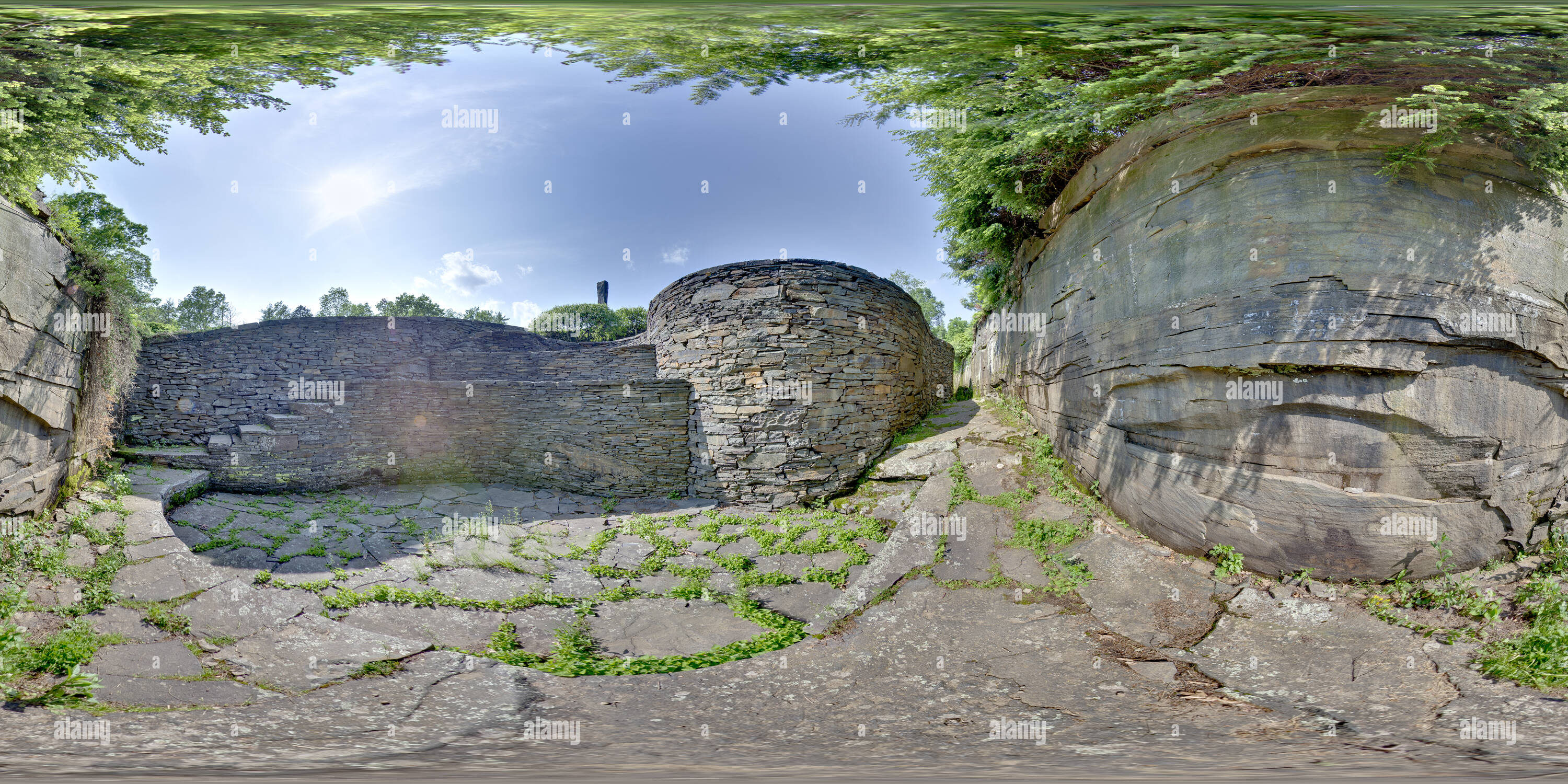 360° view of Monolith 2 Opus 40 Saugerties NY - Alamy