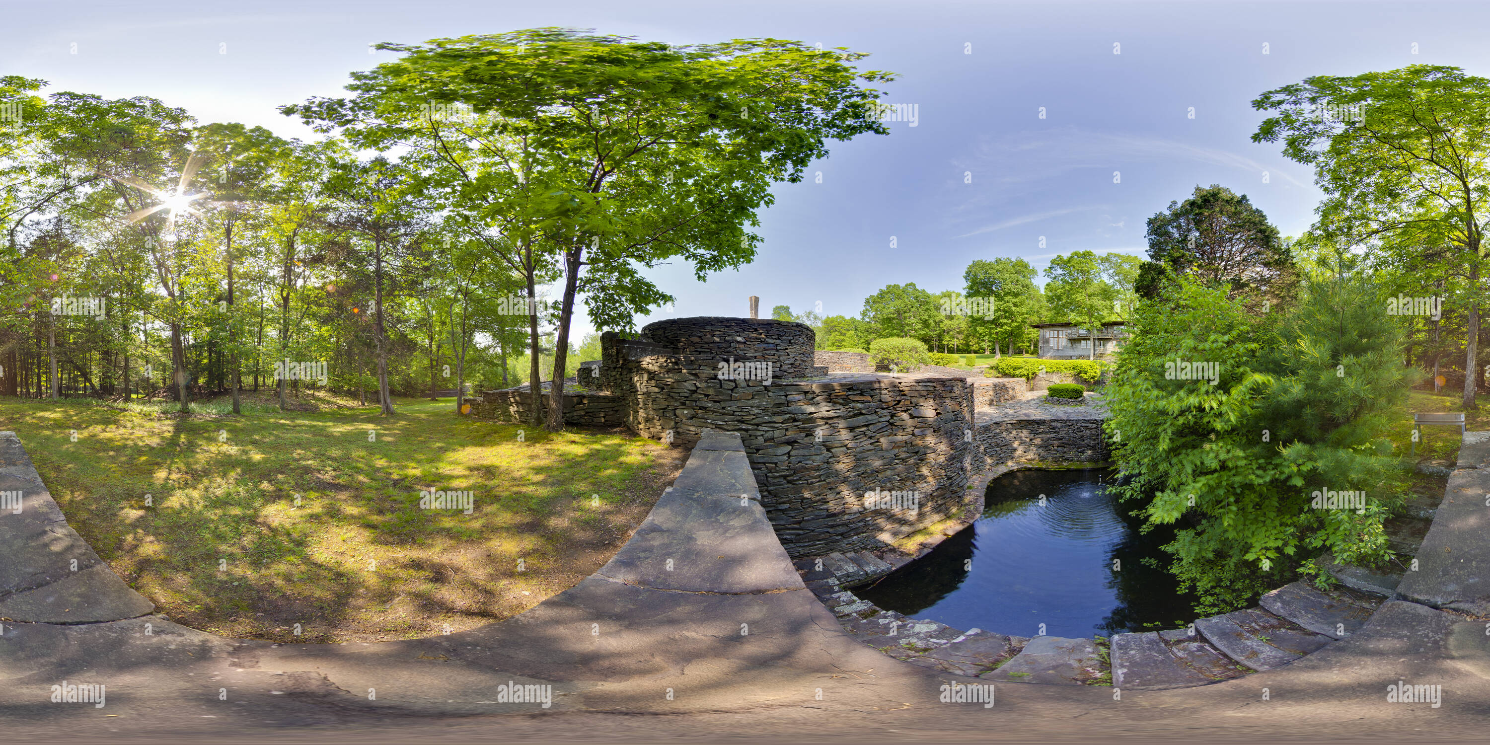 360° view of Monolith 3 Opus 40 Saugerties NY - Alamy