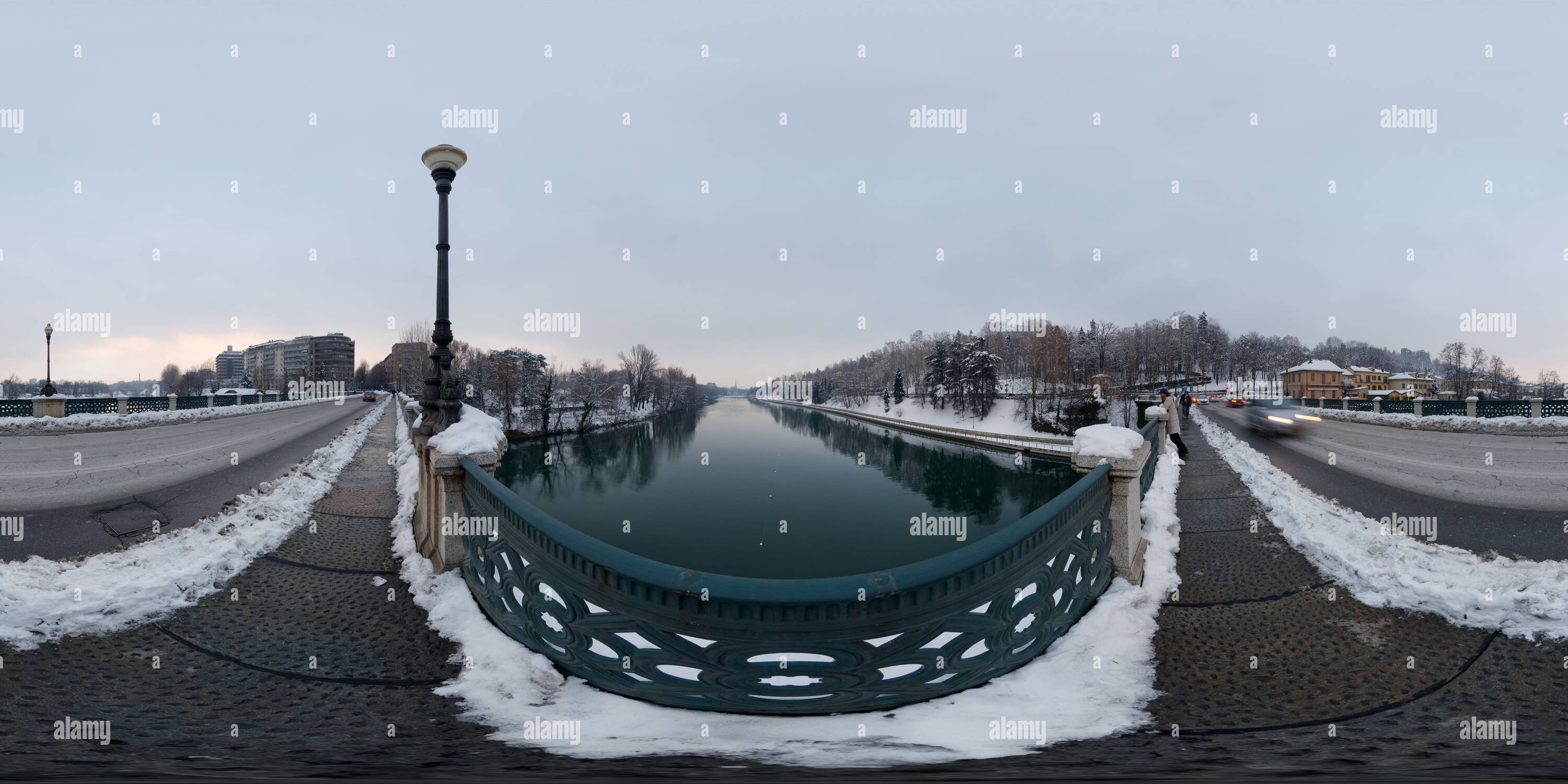 Po river isabella bridge hi-res stock photography and images - Alamy