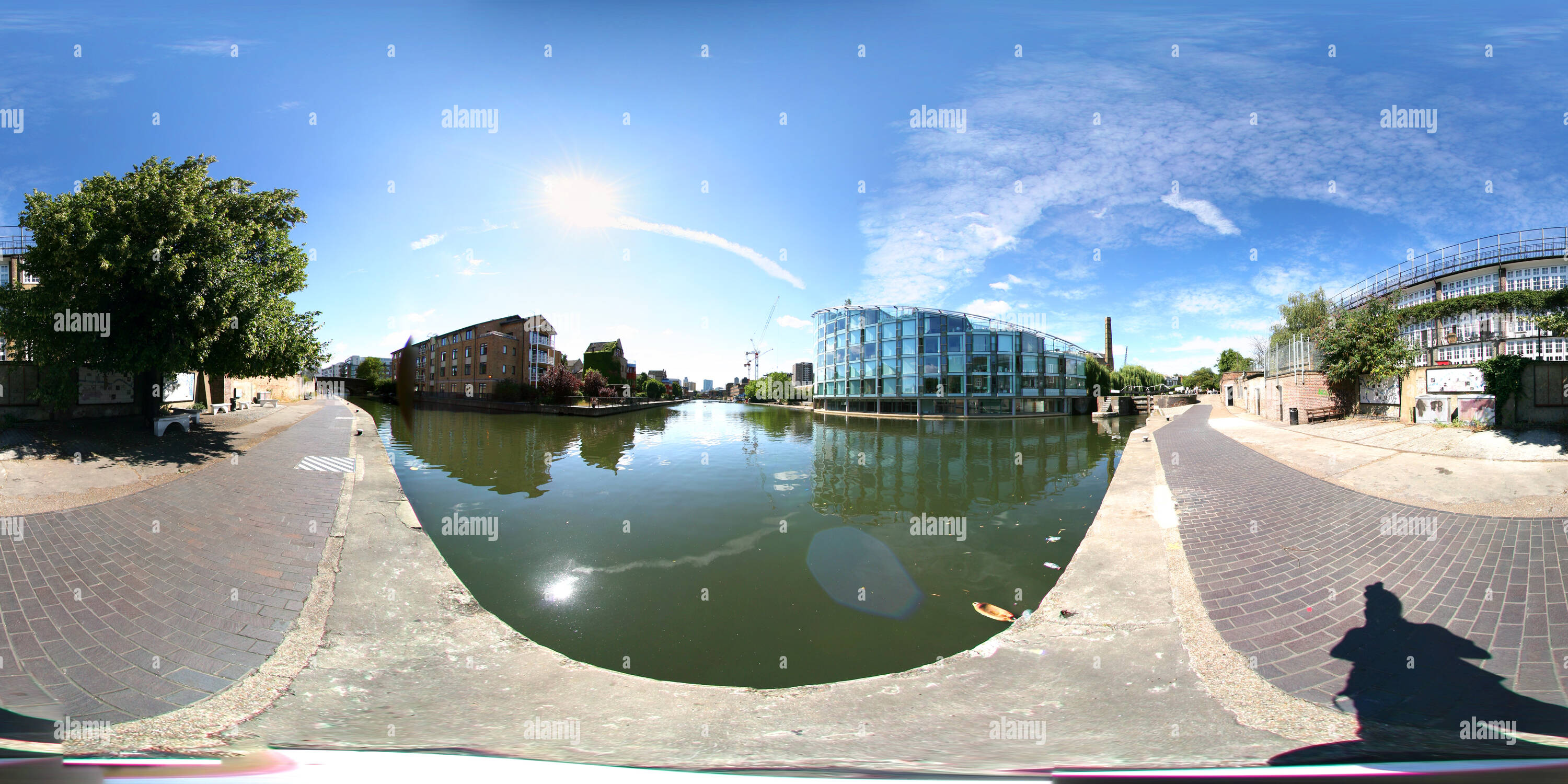 360° view of The Canal in Islington - 8 - Alamy