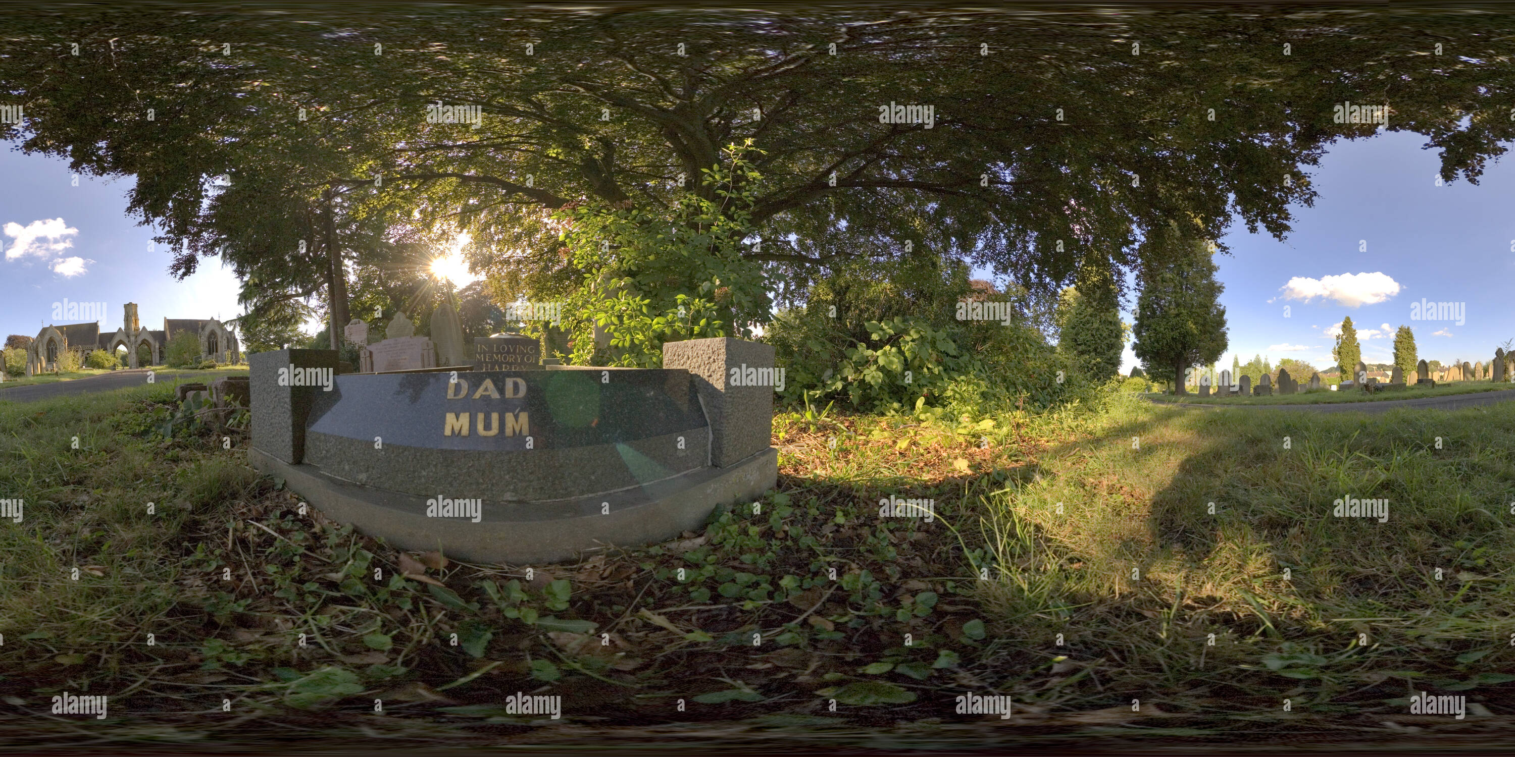 360° view of Haycombe Cemetery & Crematorium‎ - Alamy