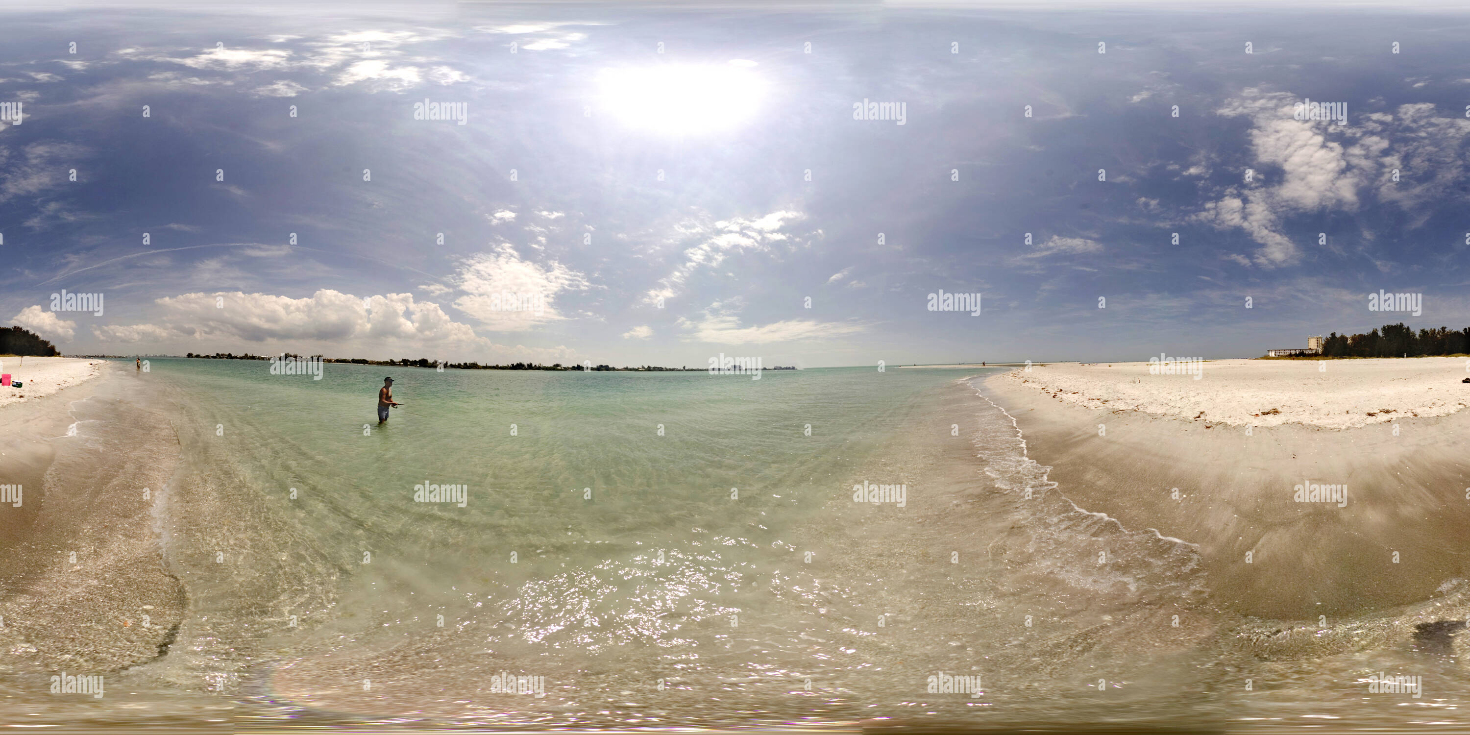 360° view of Fishing on Longboat Key, Sarasota, Florida - Alamy