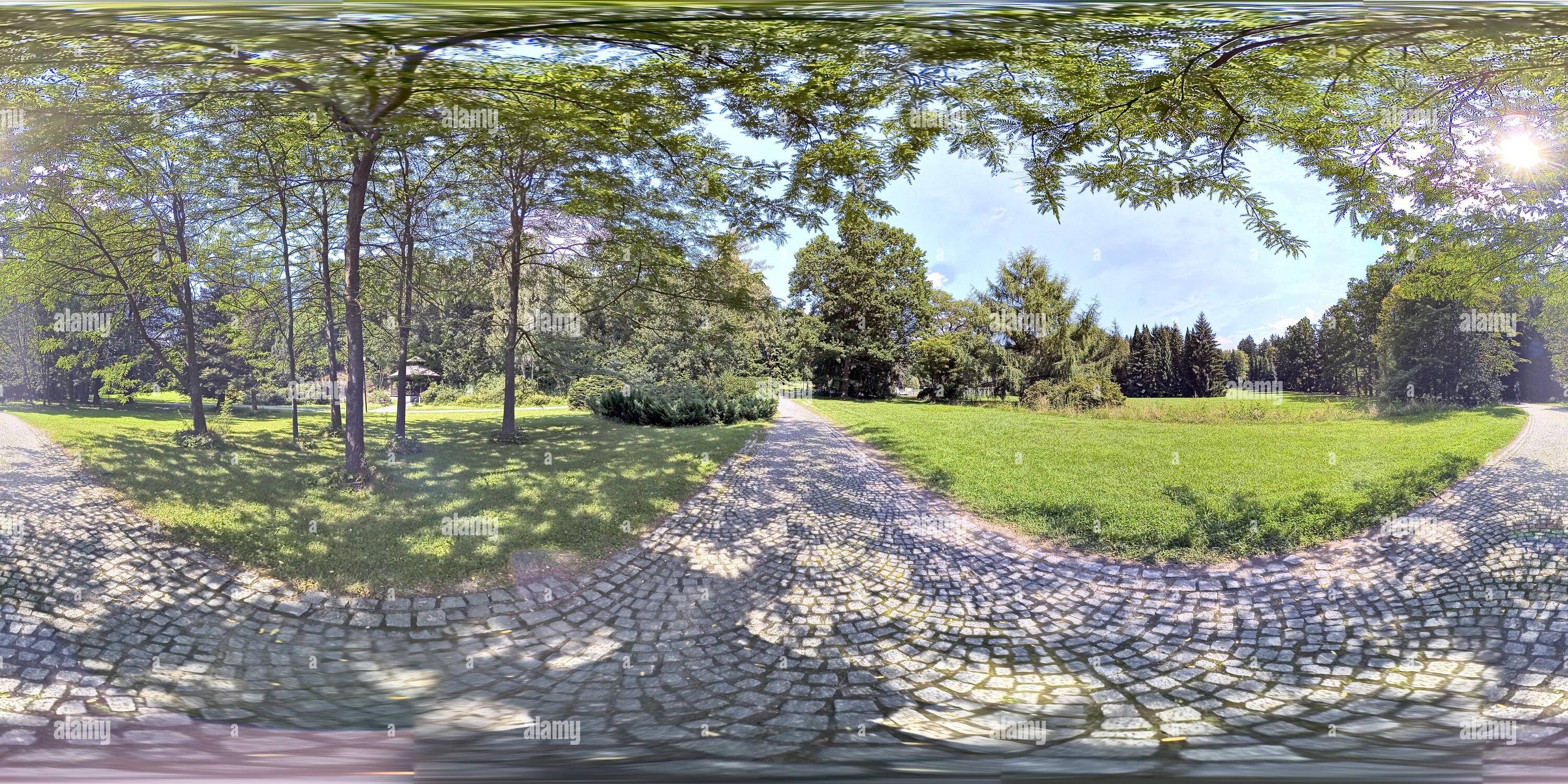 360° view of Thermal Swimming Pool in Velke Losiny - 5 - Alamy