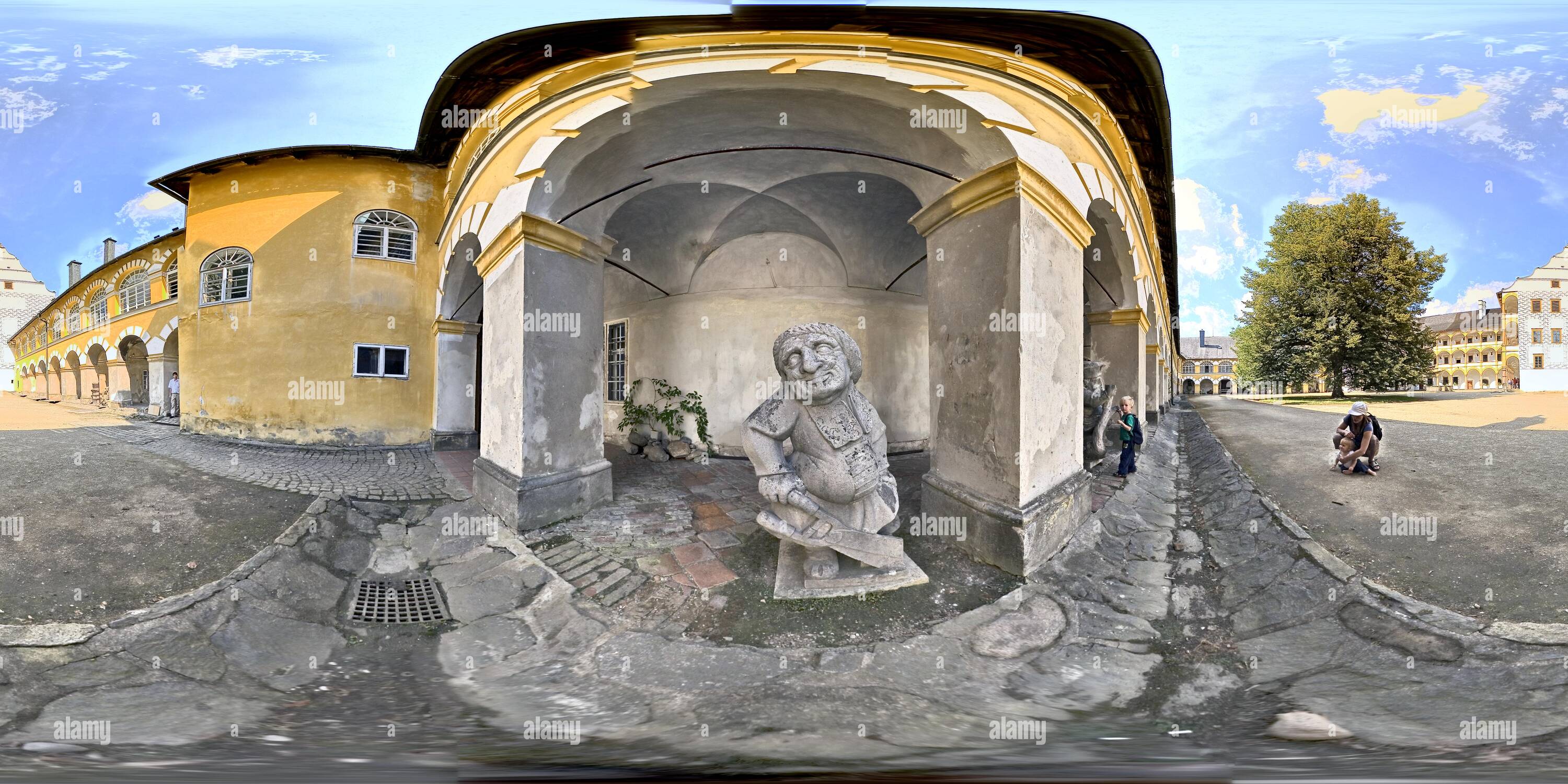 360° view of Zamek Velke Losiny B - Alamy