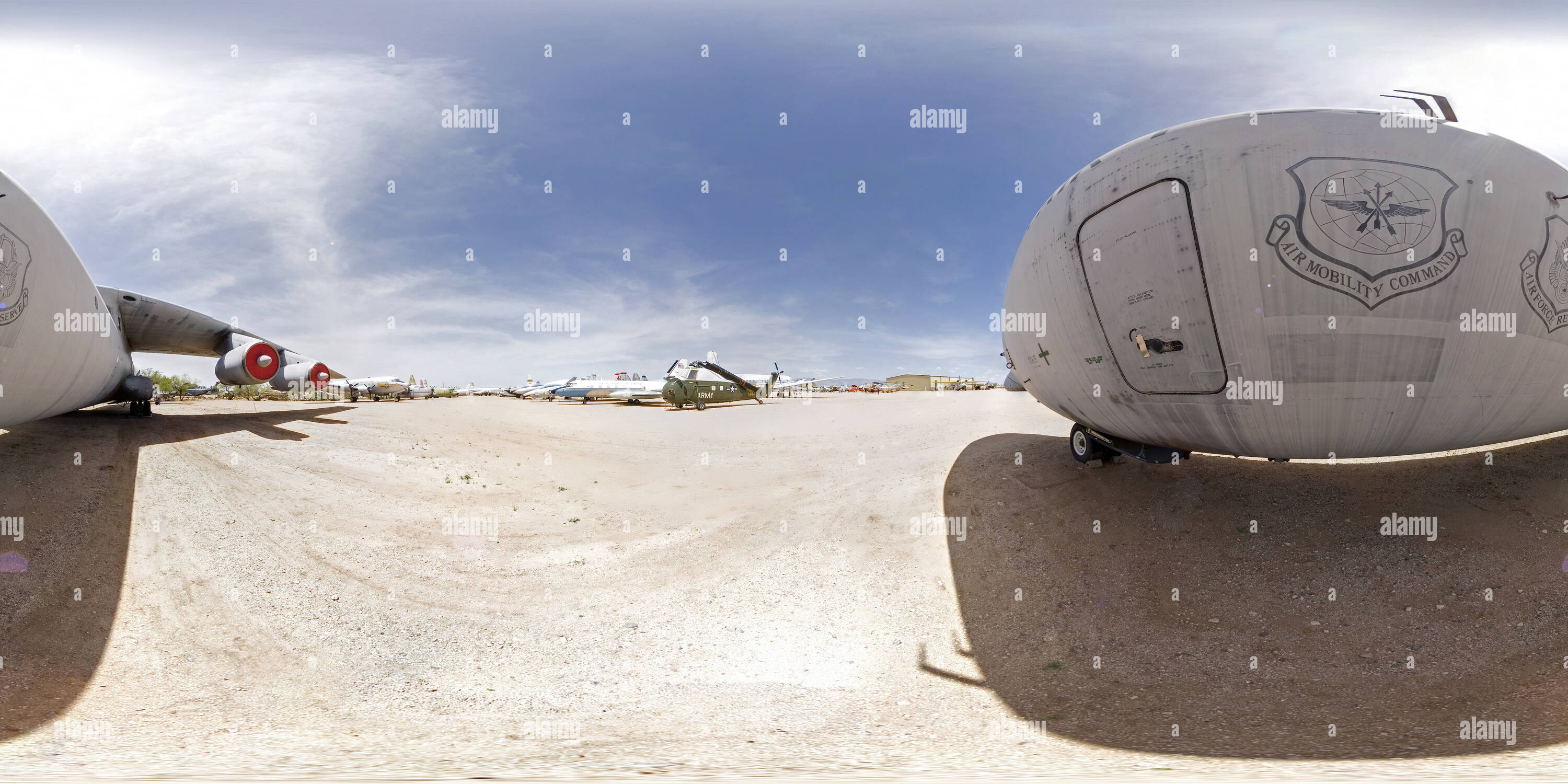 360° view of Pima Air Museum 1 - Alamy