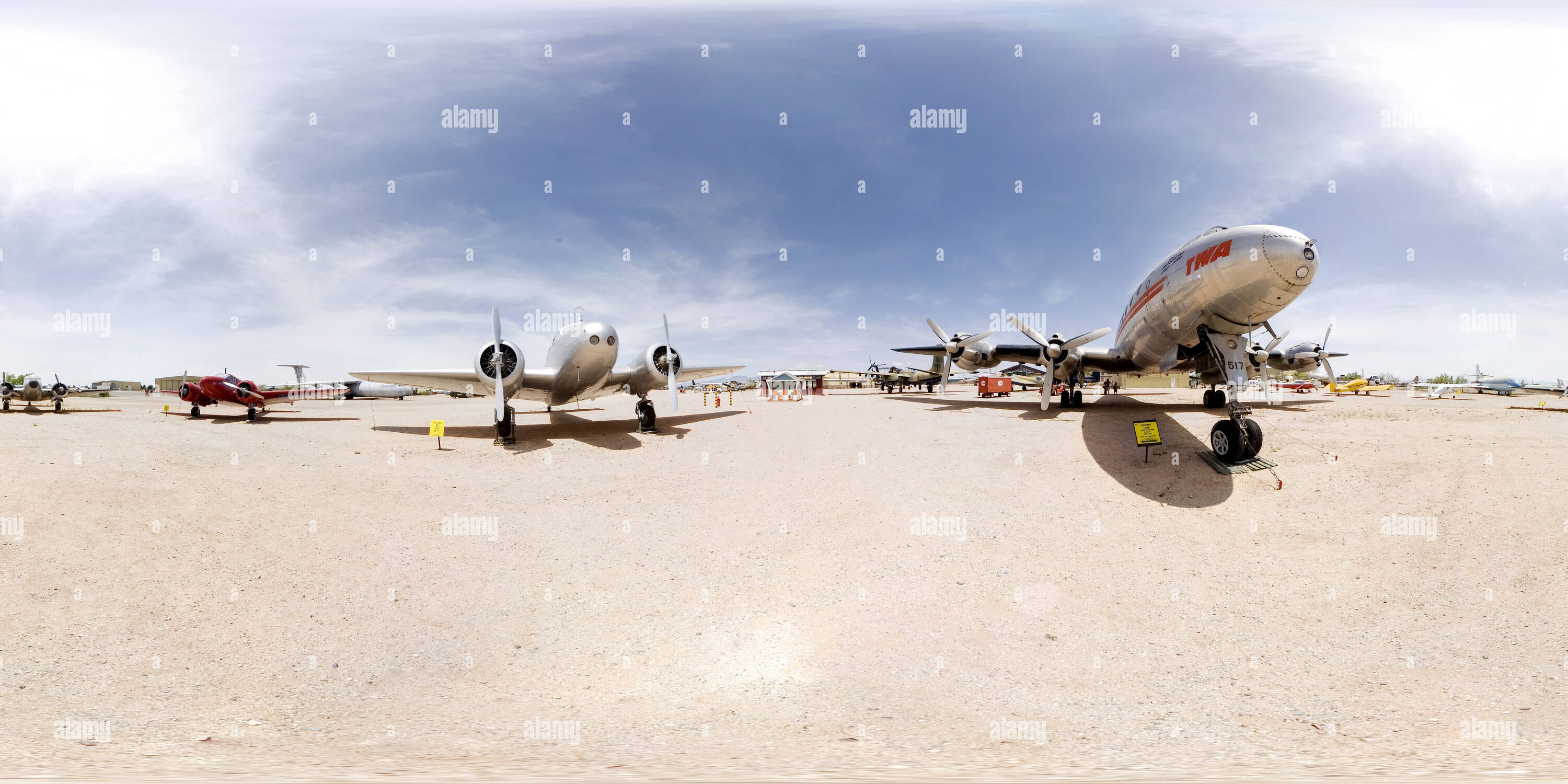 360° view of Pima Air Museum 3 - Alamy