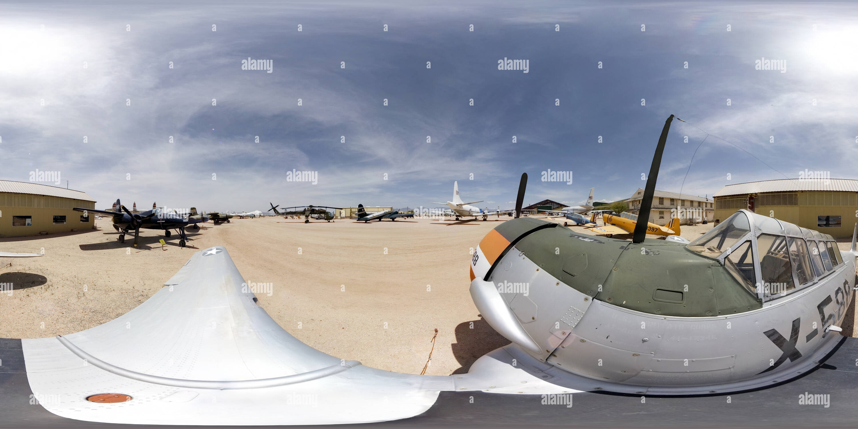 360° view of Pima Air Museum 7 - Alamy