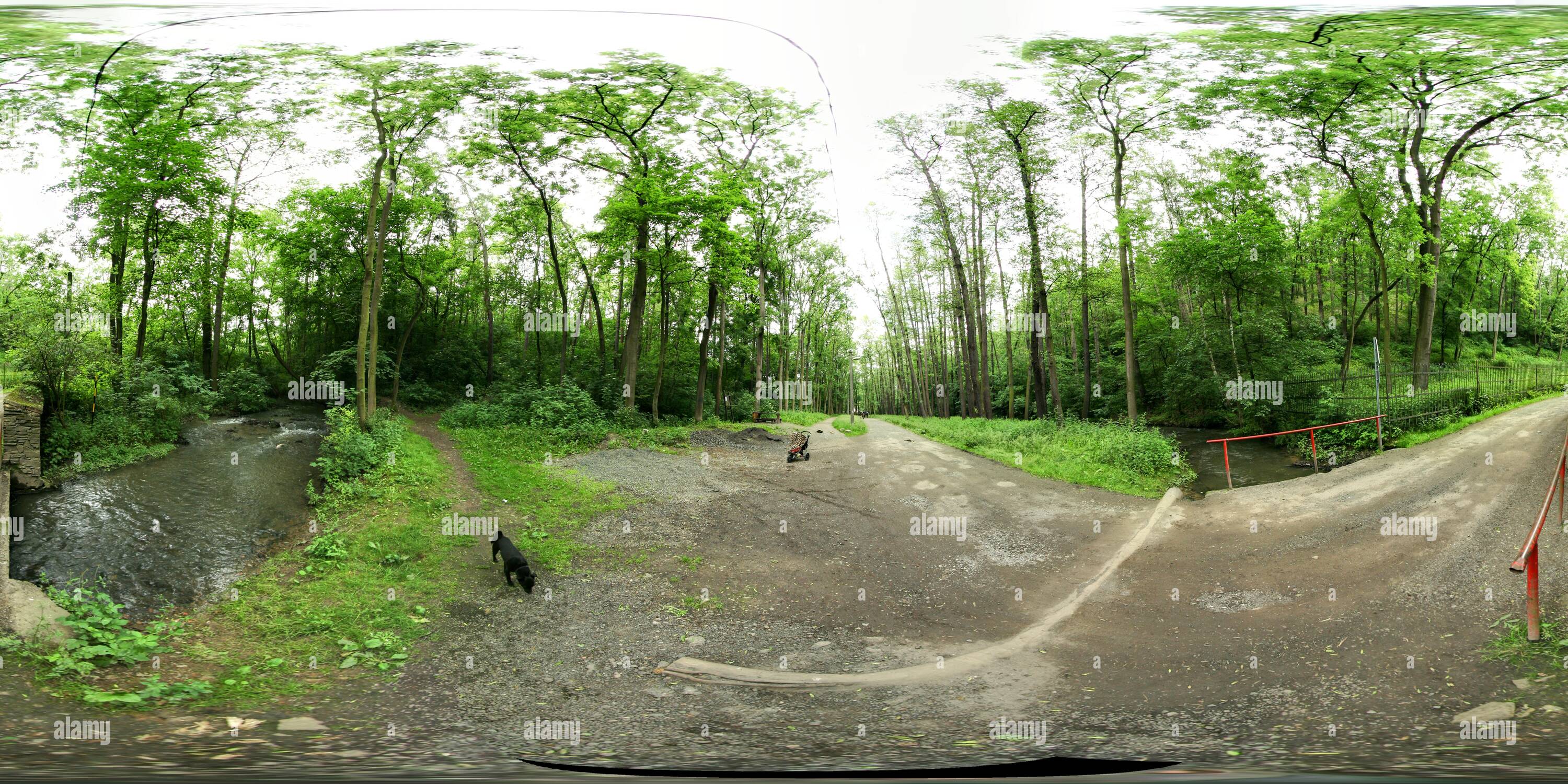 360° view of Walking in Okor, Czech Republic in the Summertime - 7 - Alamy