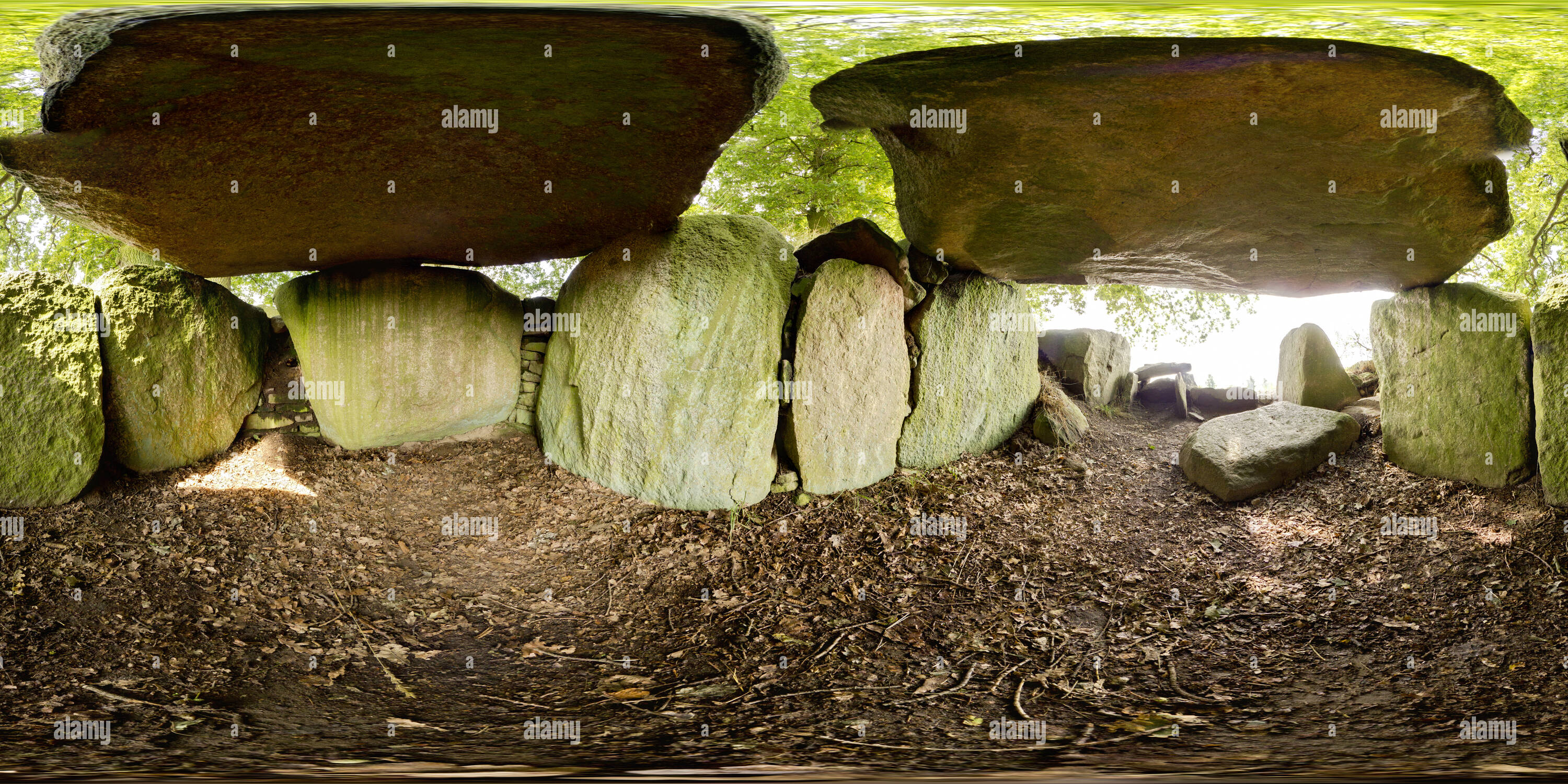 360° view of Ancient Grave Burial site 3 - Alamy