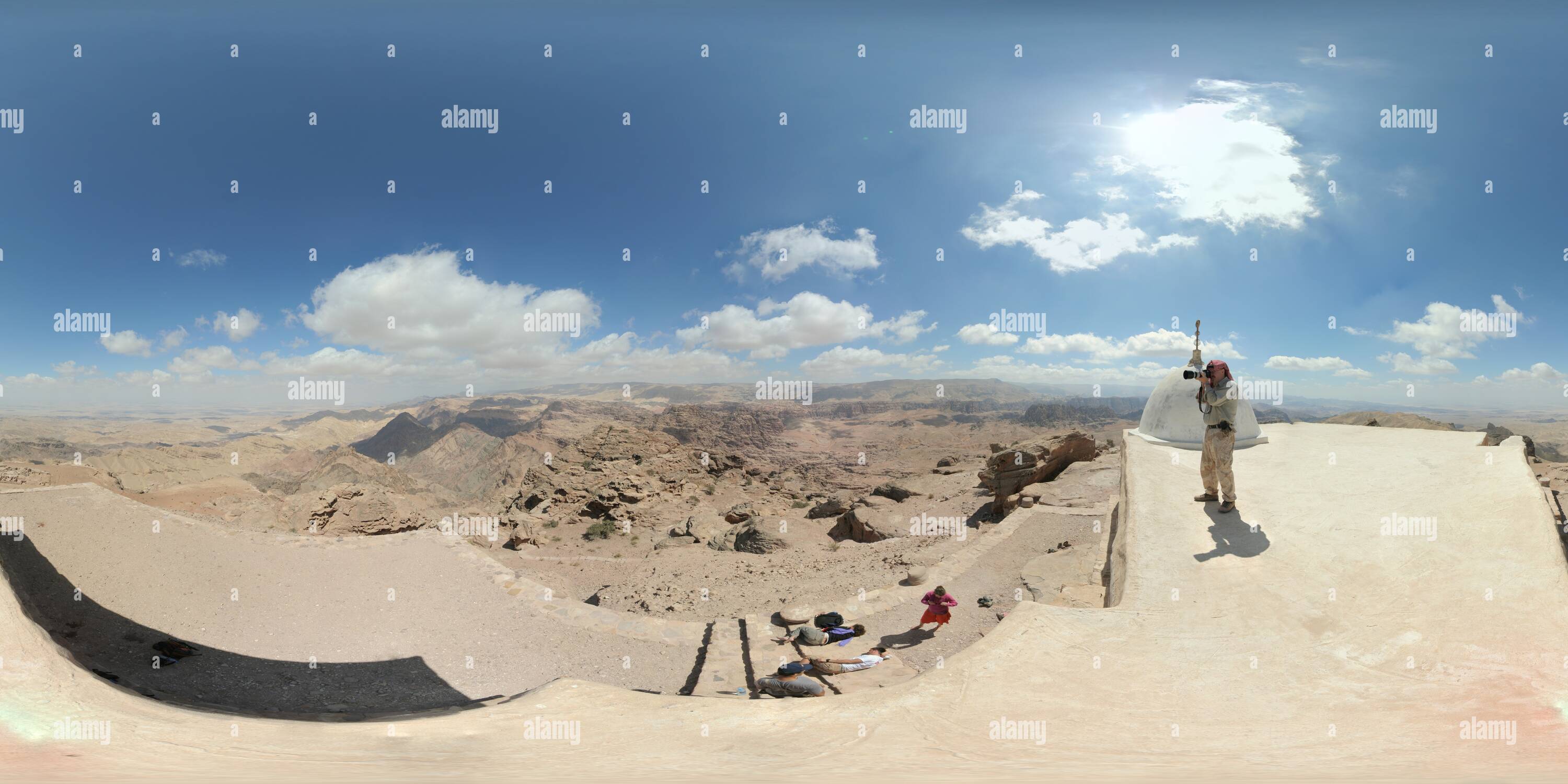 360° view of Mount Aaron Shrine - Alamy