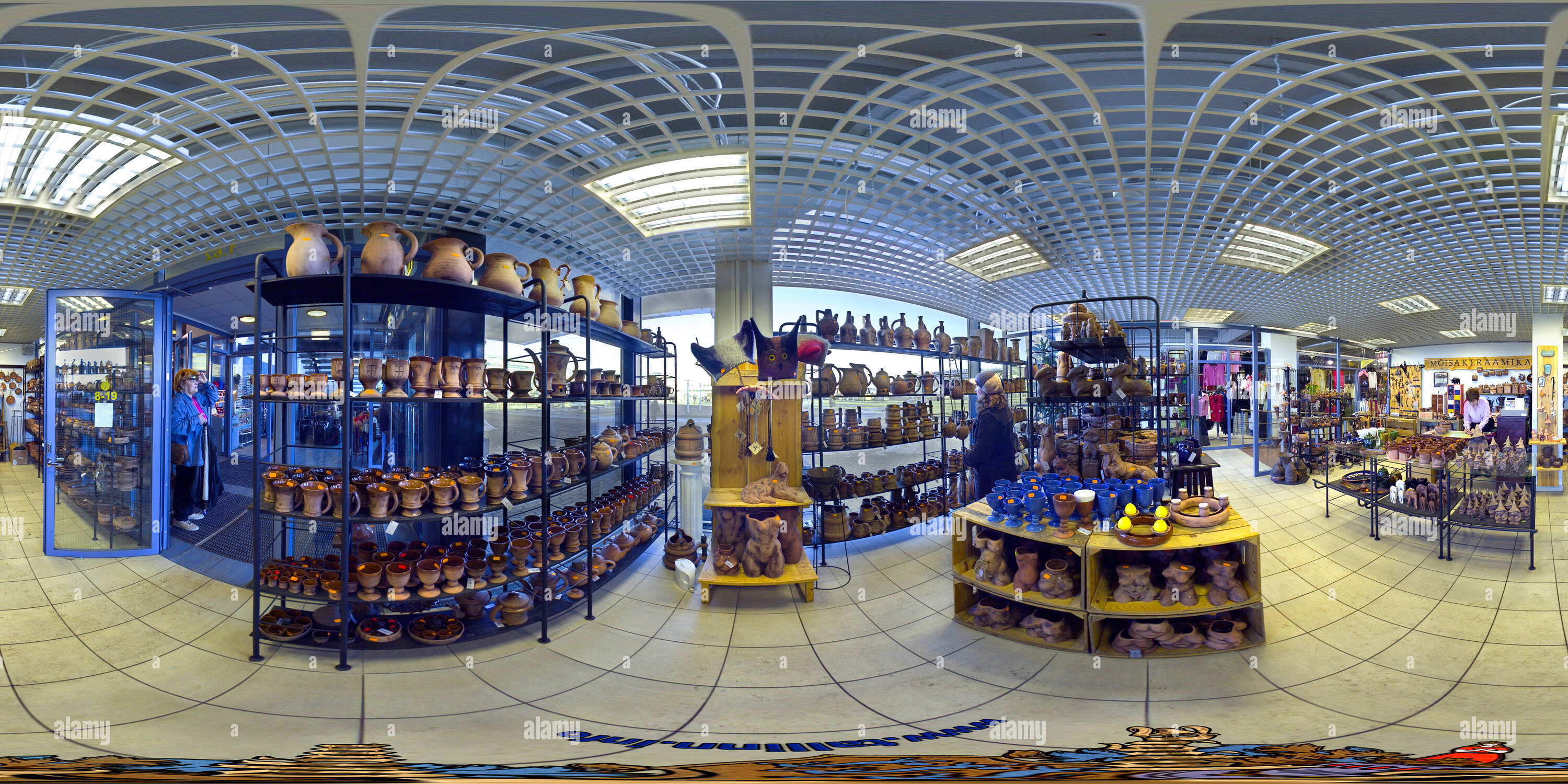 360° view of Sadama Market, Tallinn, Estonia - Alamy