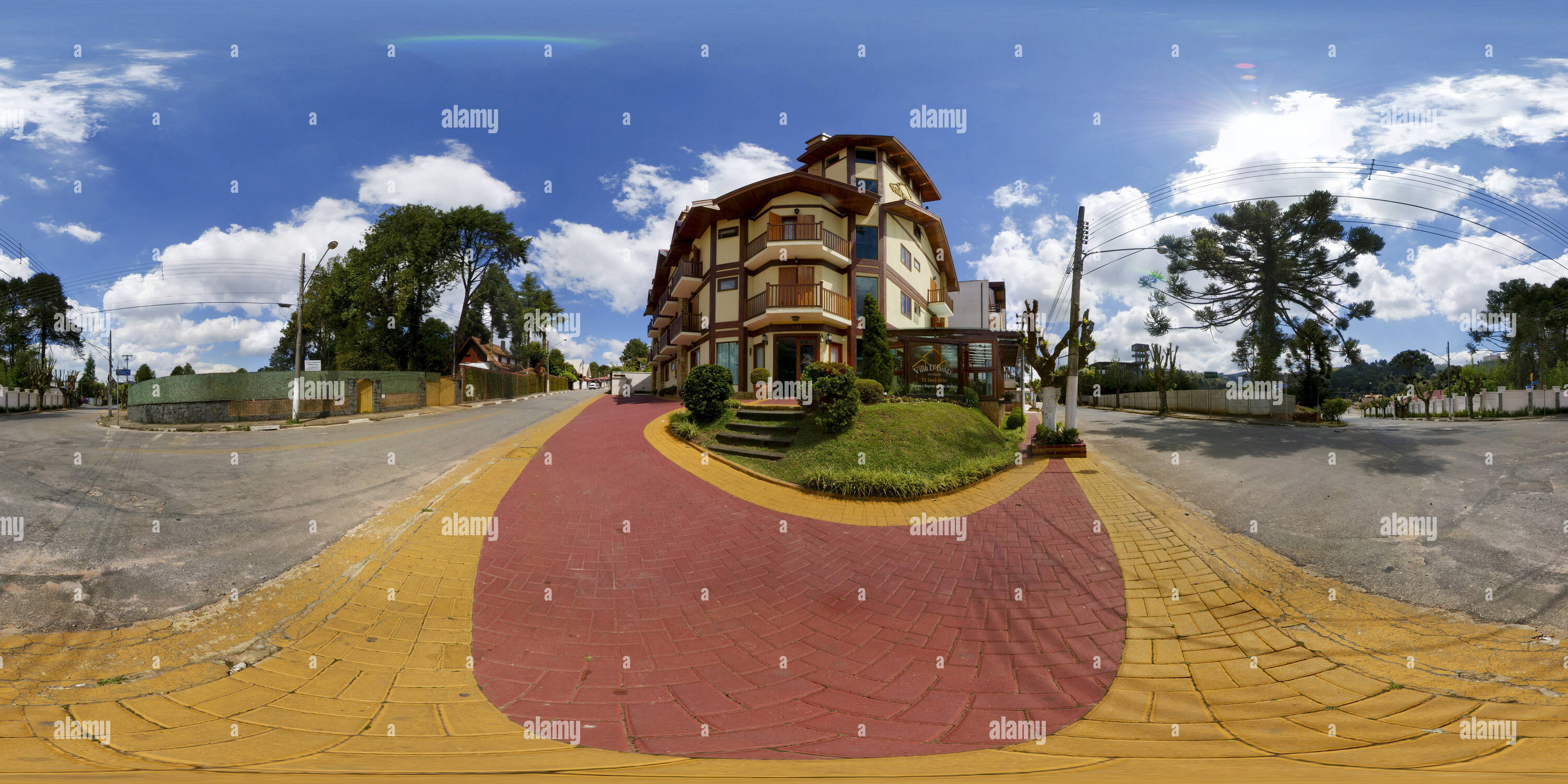 360° view of Fachada da Pousada Villa D'Biagy - Alamy