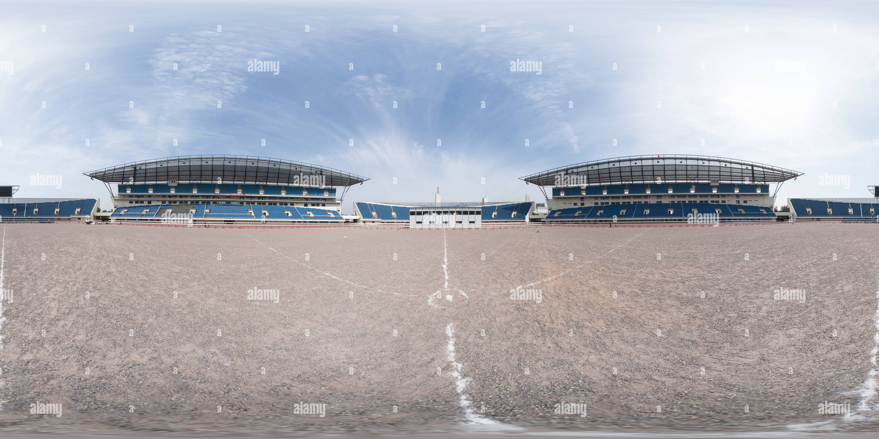 360° view of Beijing Olympic Center - Stadium equestrian arena -2007 ...