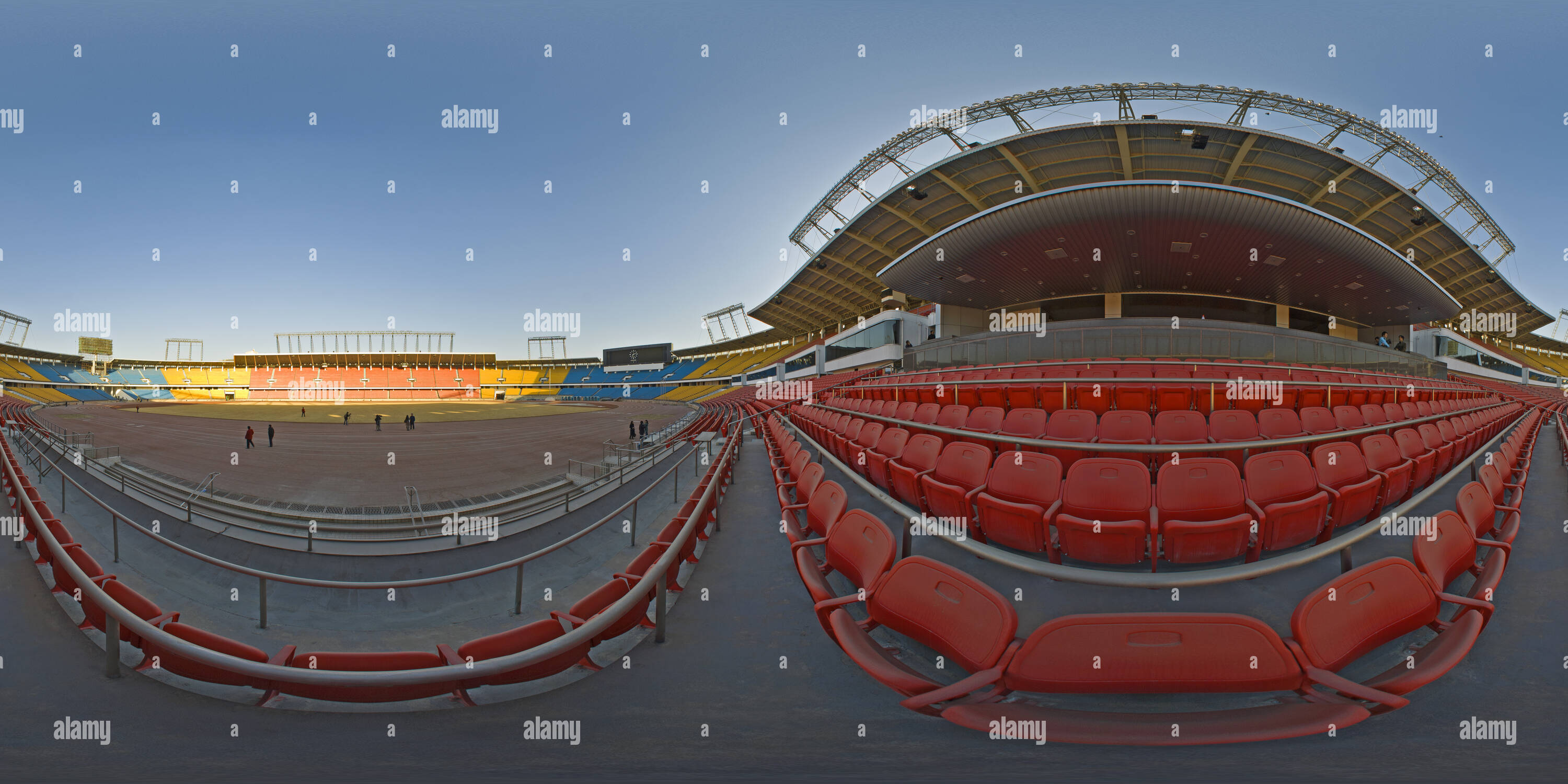 360° view of Beijing Workers Stadium - Grandstand - Alamy