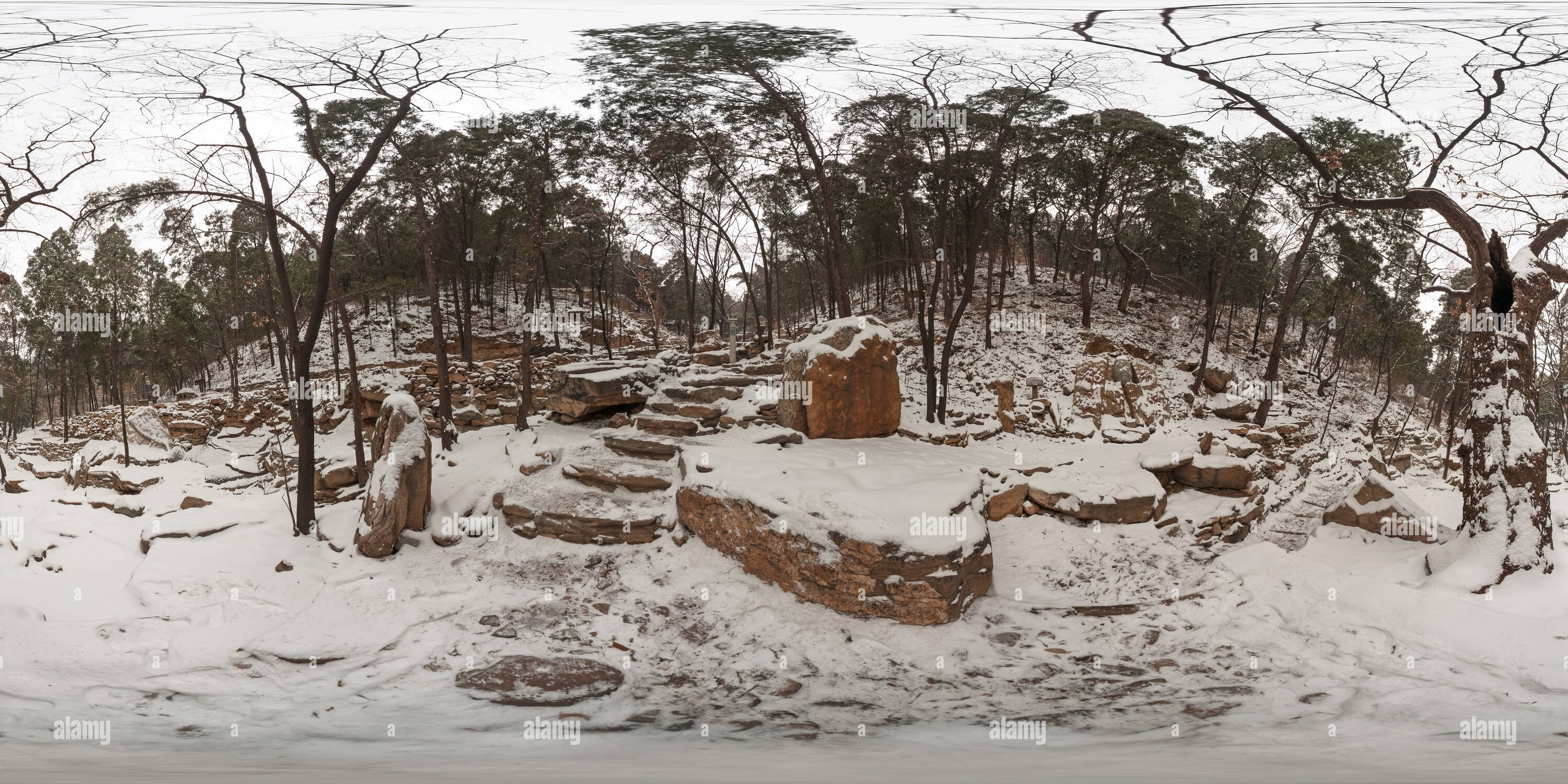 360° view of Beijing eight main point - China Jin Yingu - Alamy