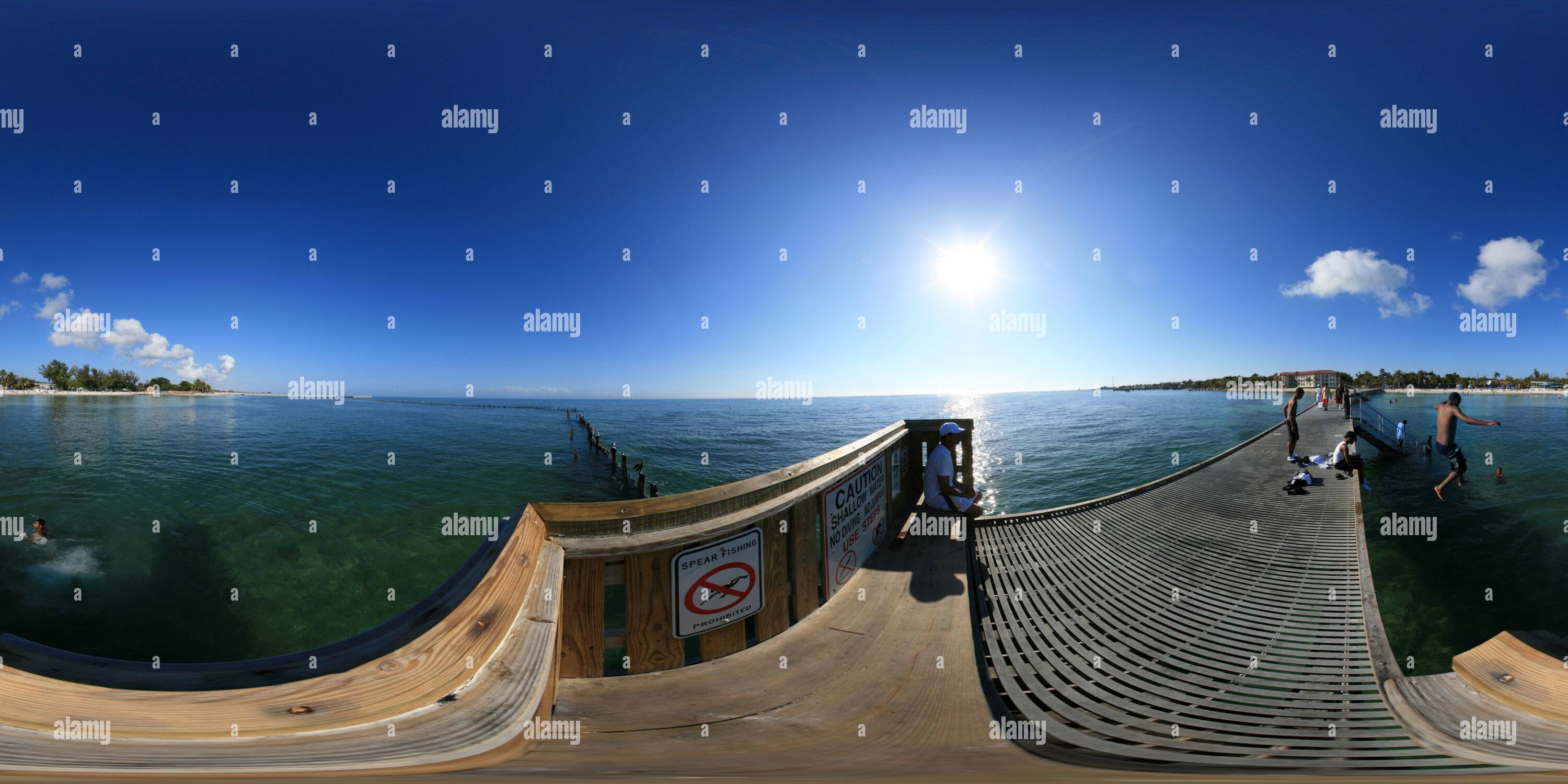 360° view of Key West Pier, Key West, Florida - Alamy