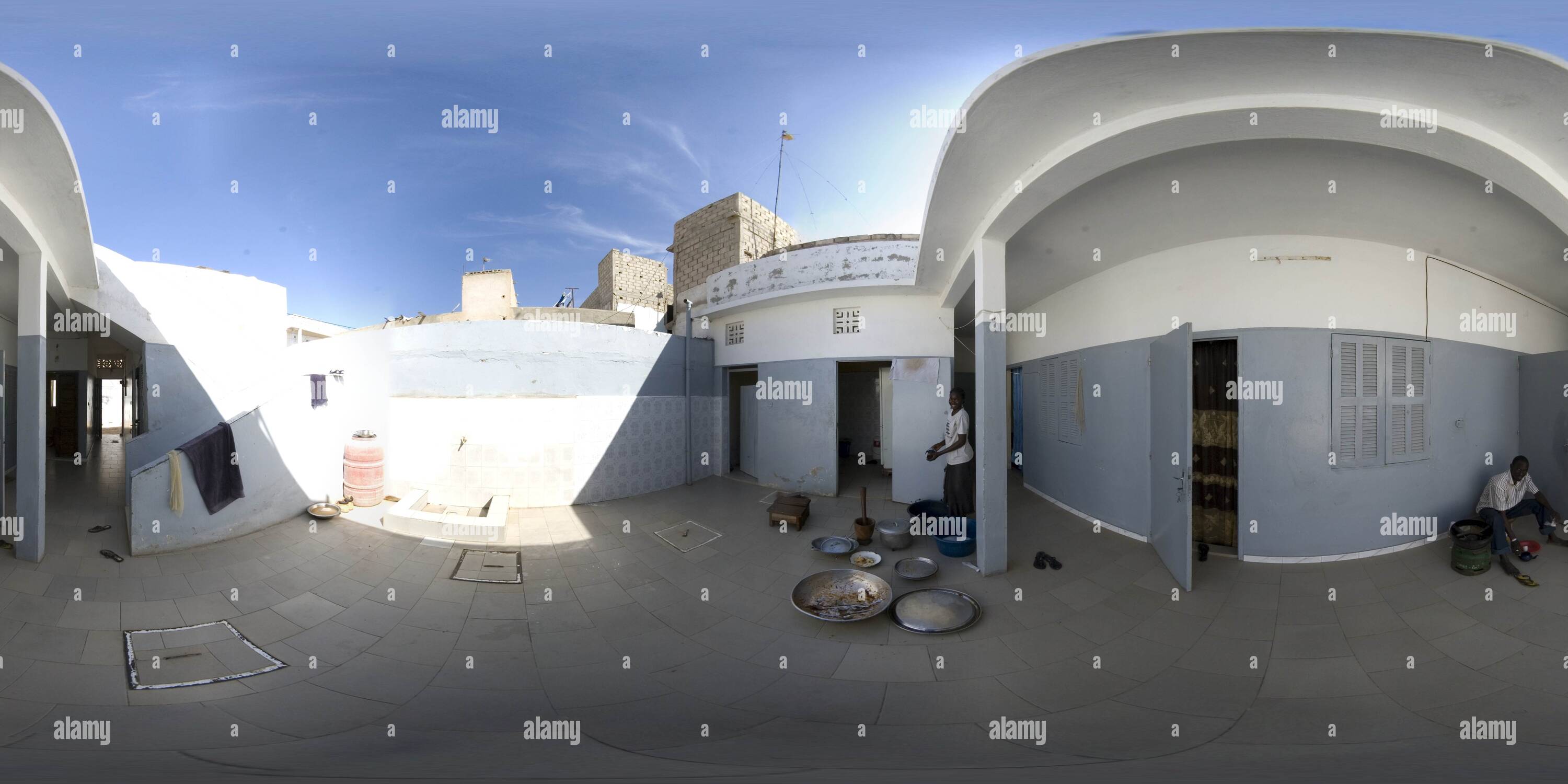 360° view of Senegal Dakar Parcell Assainies Place - Alamy