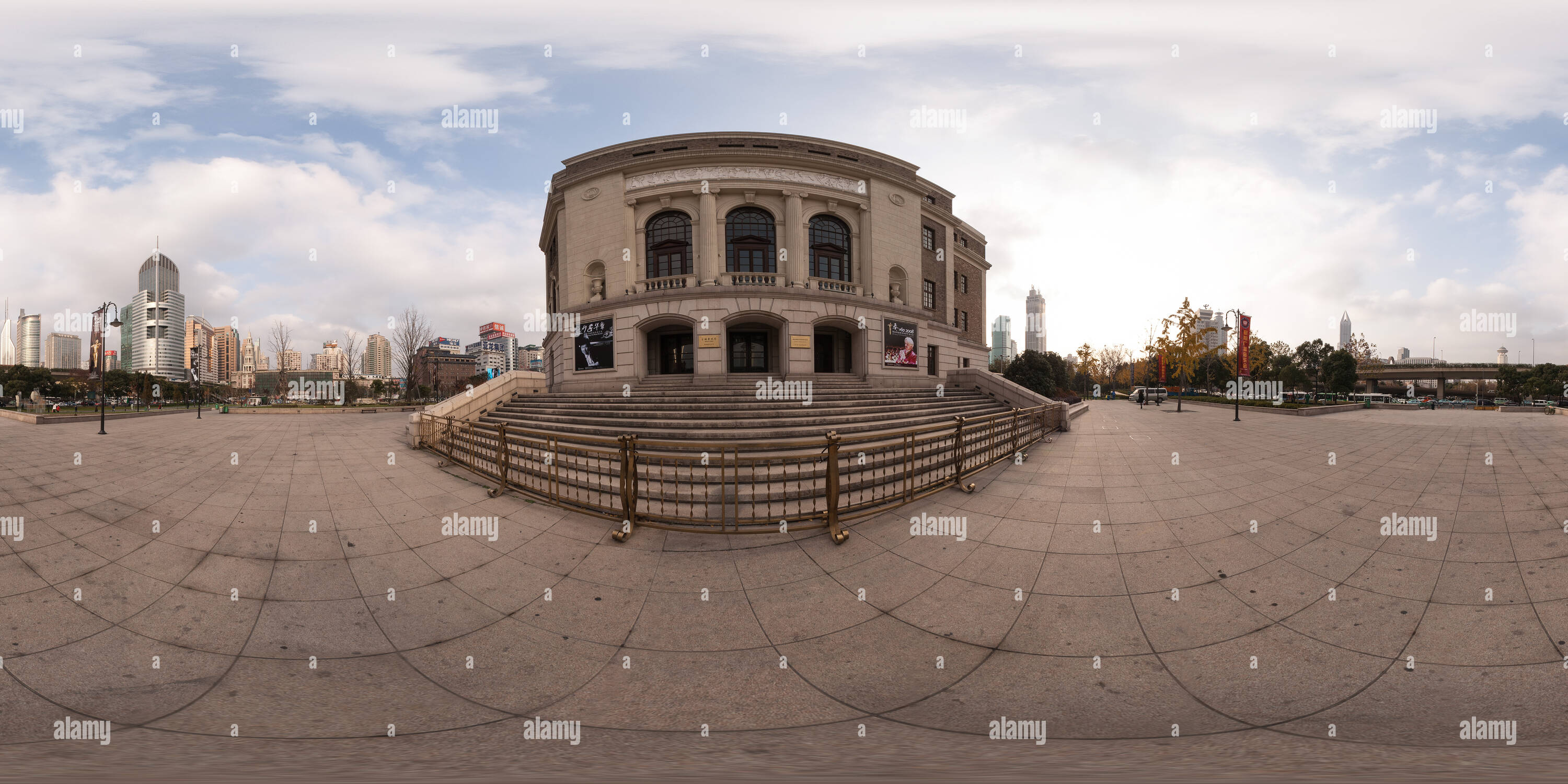 360° view of Shanghai music hall - Alamy