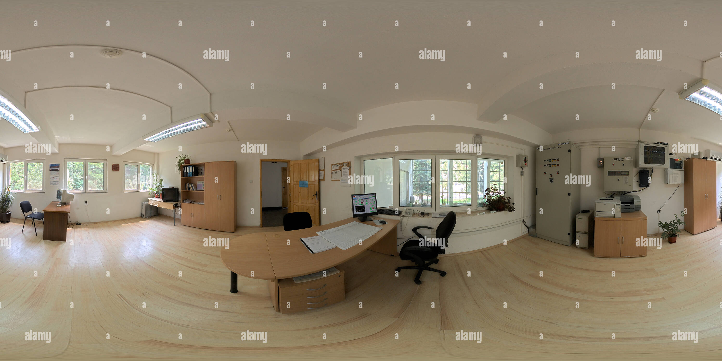 360° view of Control Room - Hydroelectric Power Plant, Lilyanovo - Alamy