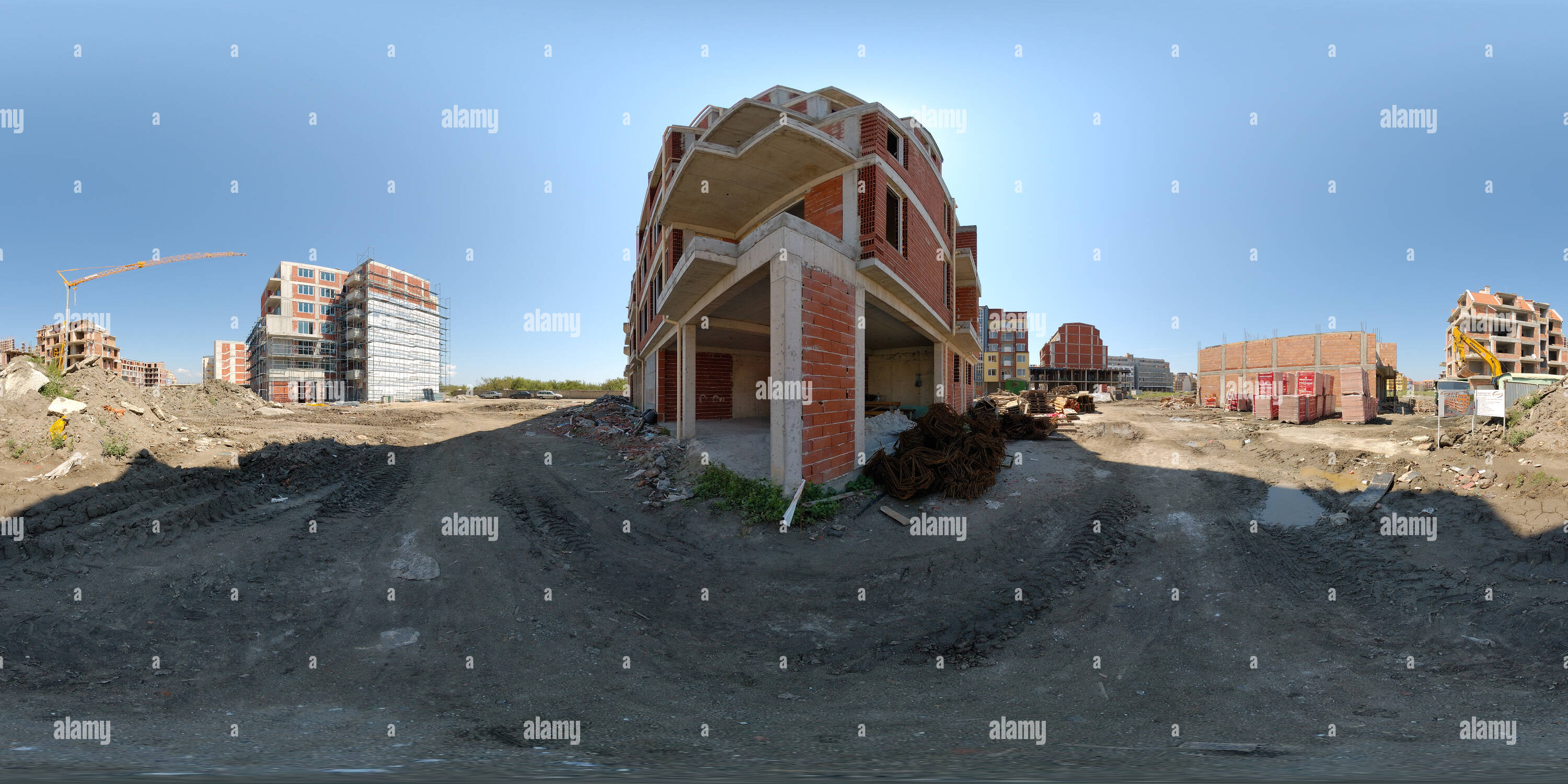 360° view of Overbuilding of Pomorie - Alamy