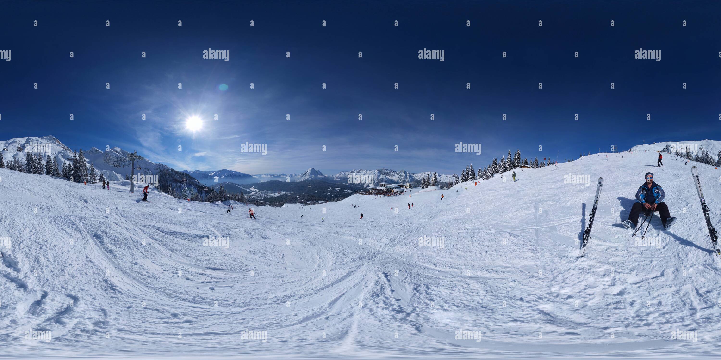360° view of Slope at Rosshütte - Alamy