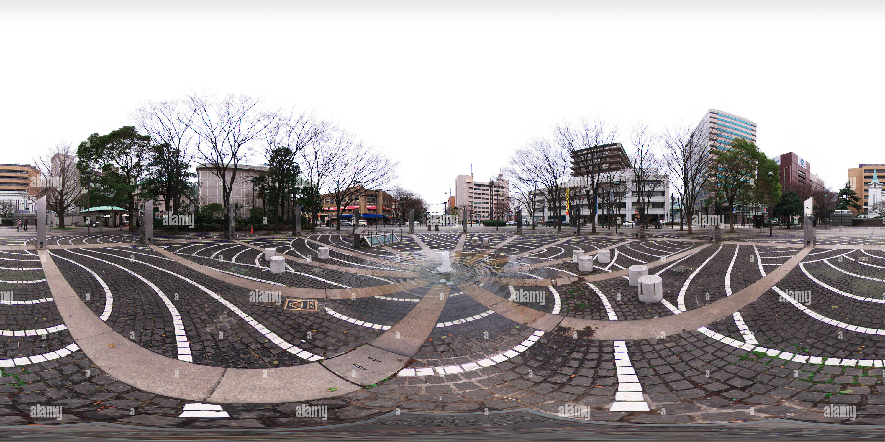 360° view of Yokohama Kaikou Park - Alamy