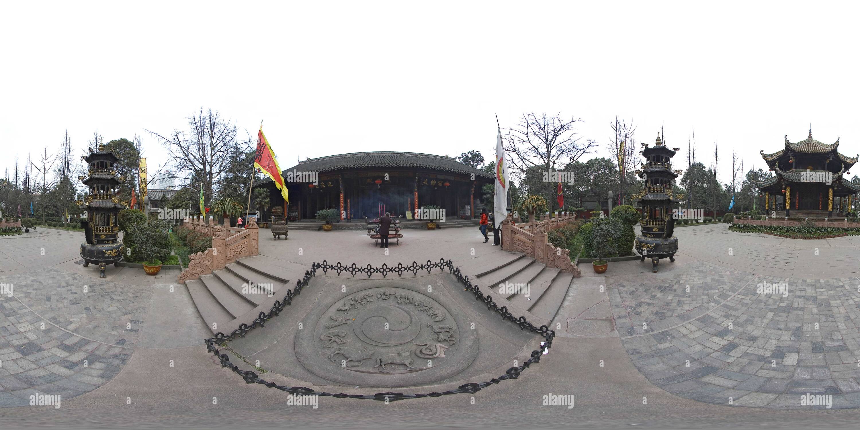 360° view of Goral palace - Taoist trinity palace-1 - Alamy
