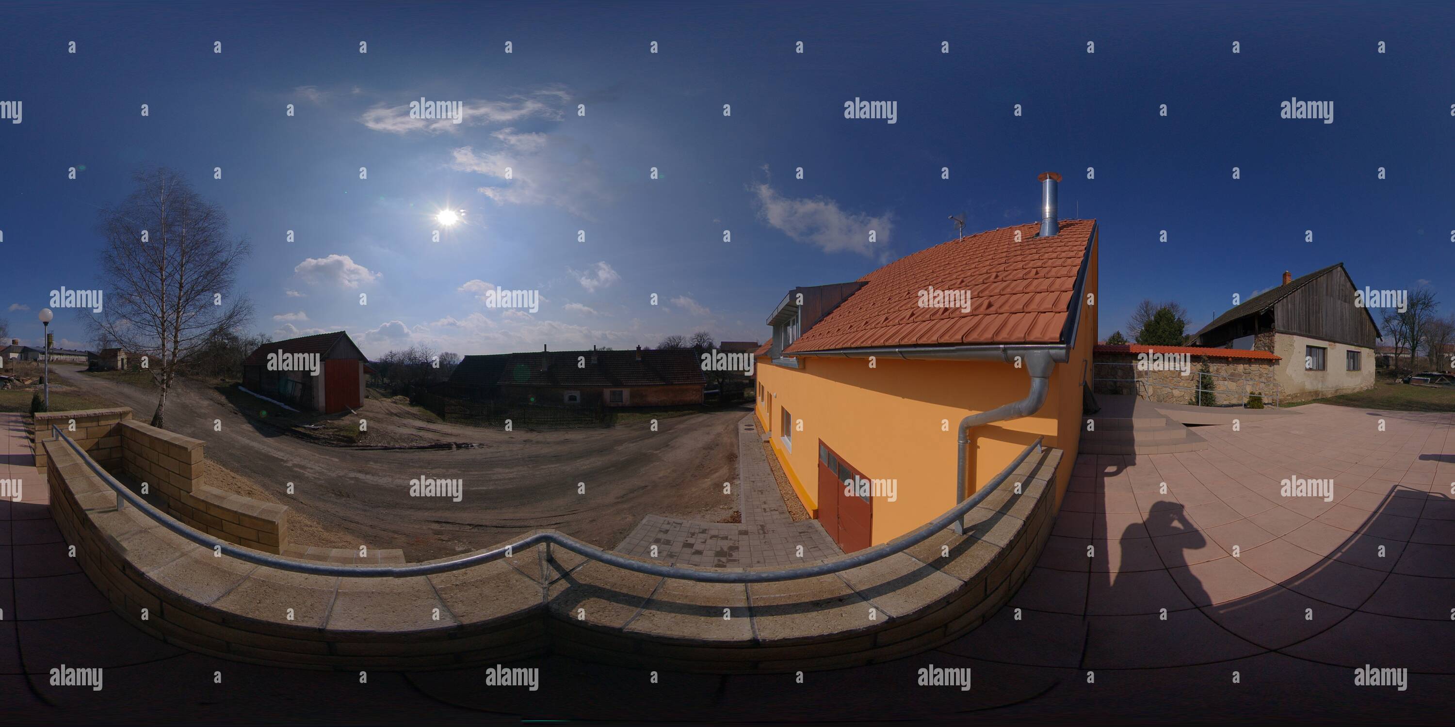 360° view of Library and corporation building - Alamy