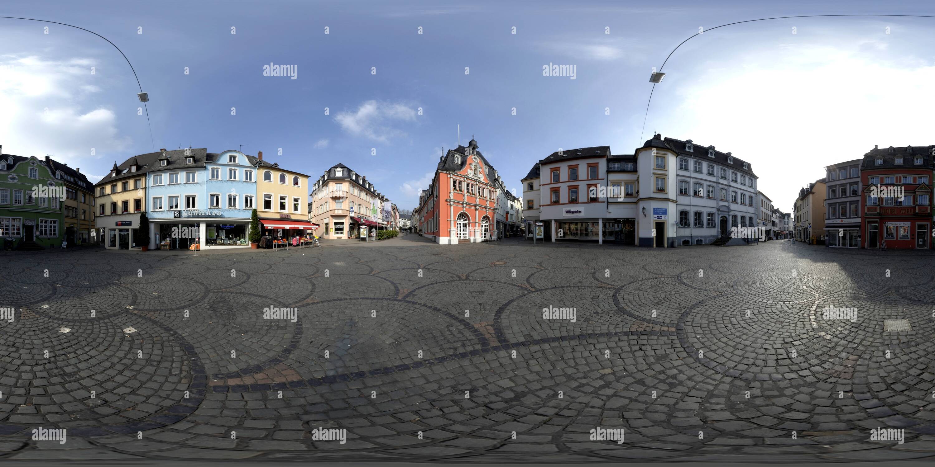 360° view of Marktplatz in Wittlich - Alamy