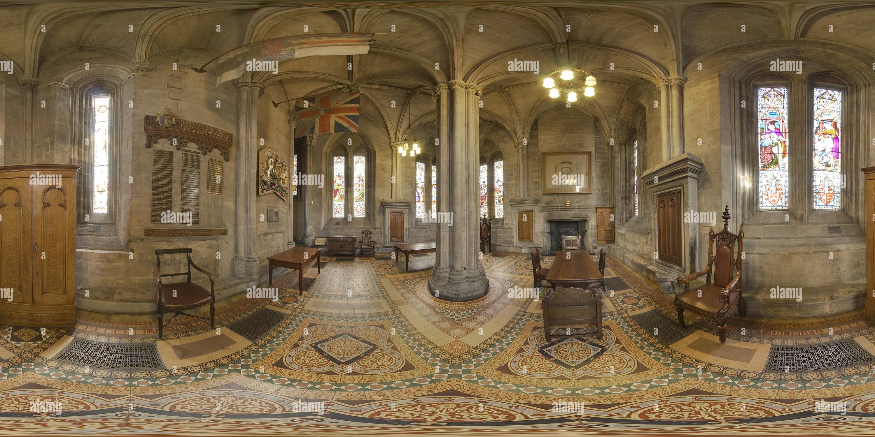360° view of Glasgow Cathedral Sacristy - Alamy