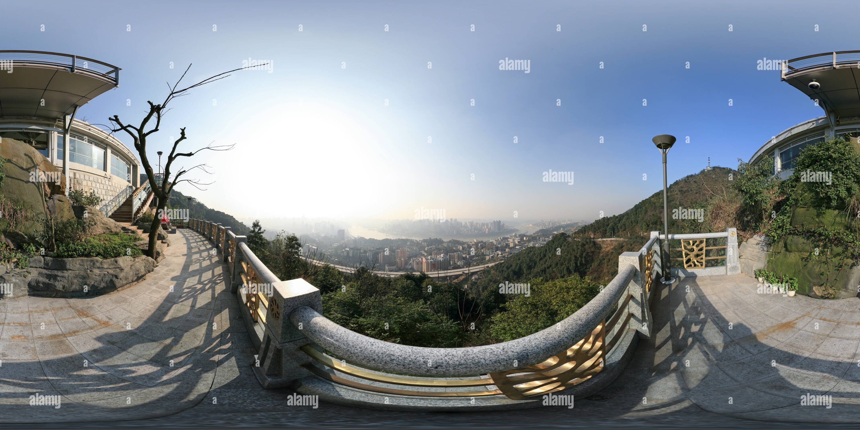 Chongqing tree viewing platform hi-res stock photography and images - Alamy