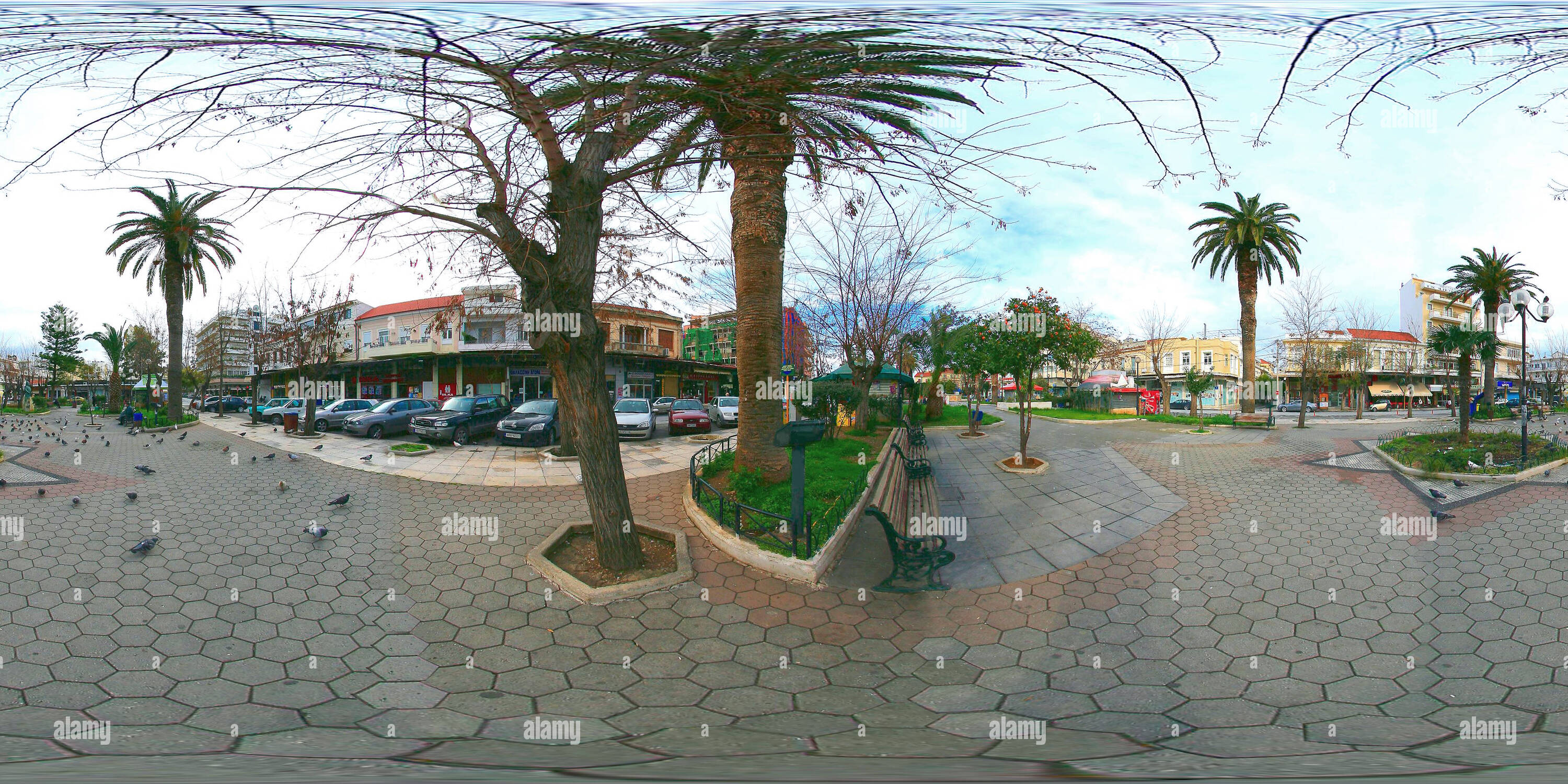 360° view of The "1866" Plaza in Chania, Crete - Alamy